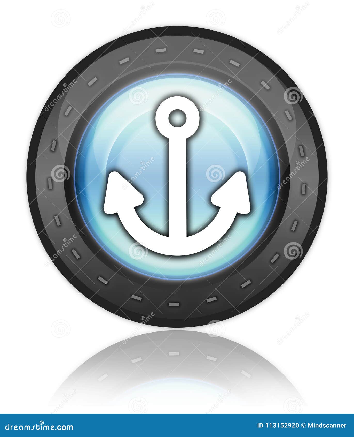 Icon, Button, Pictogram Marina Stock Illustration - Illustration of ...