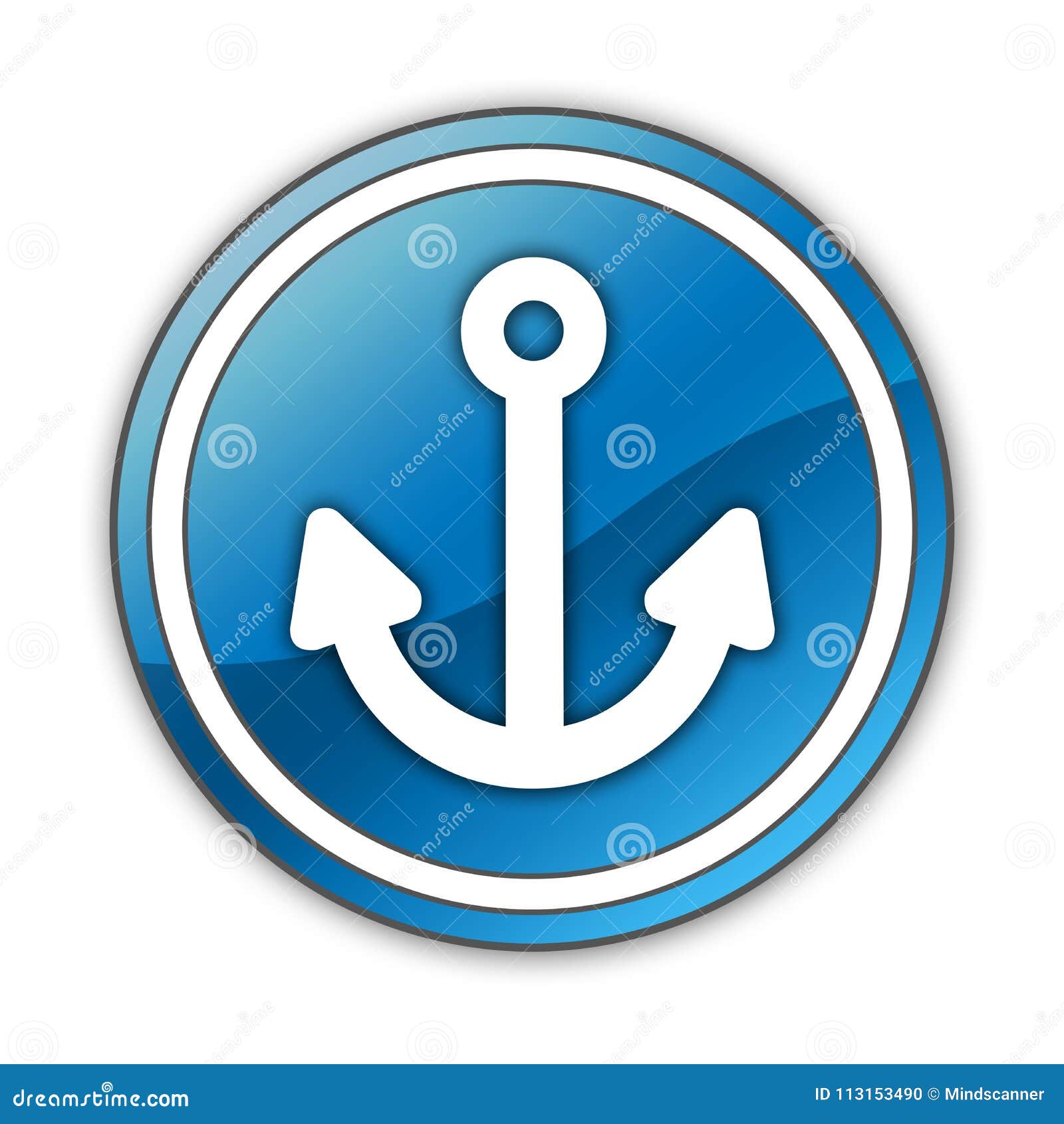 Icon, Button, Pictogram Marina Stock Illustration - Illustration of ...