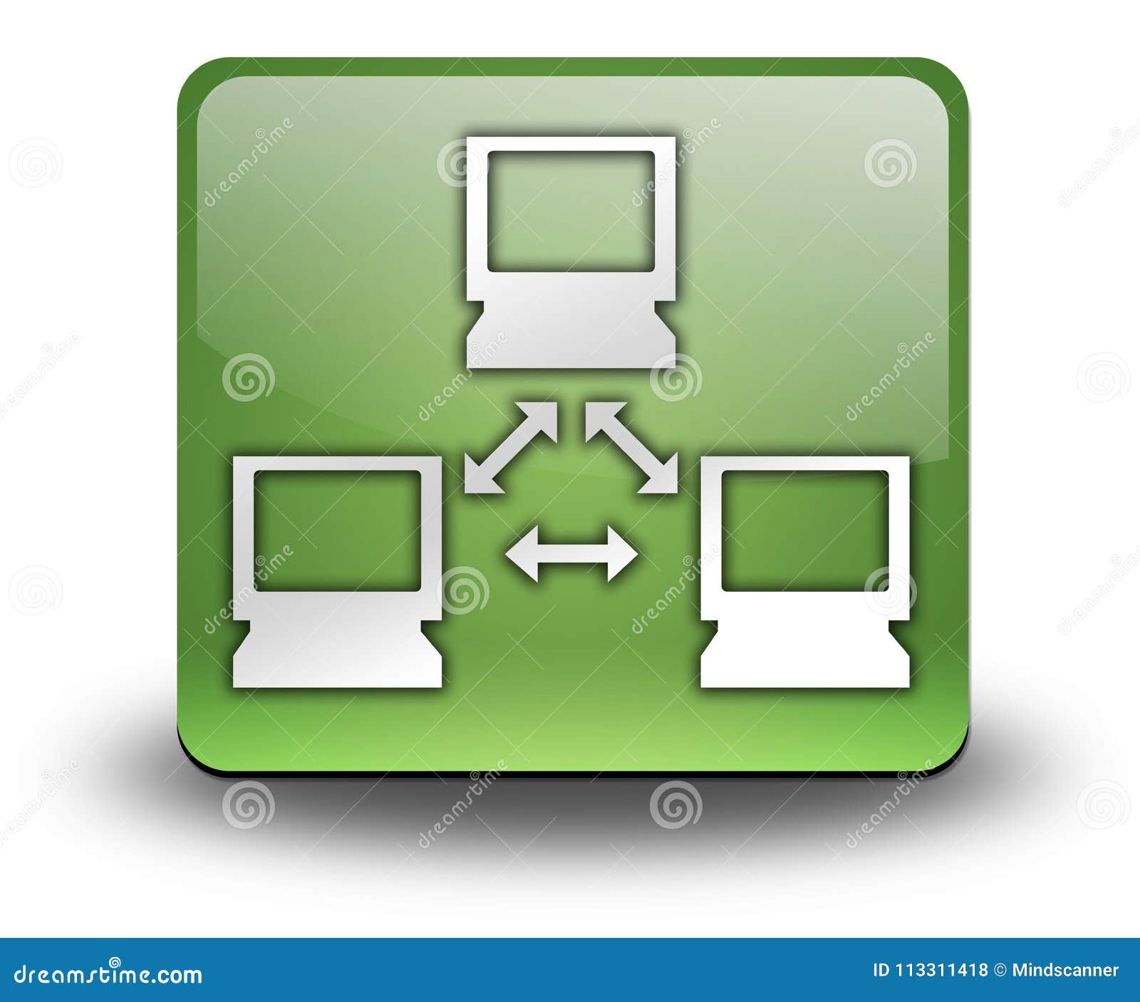 Icon, Button, Pictogram Network Stock Illustration - Illustration of ...