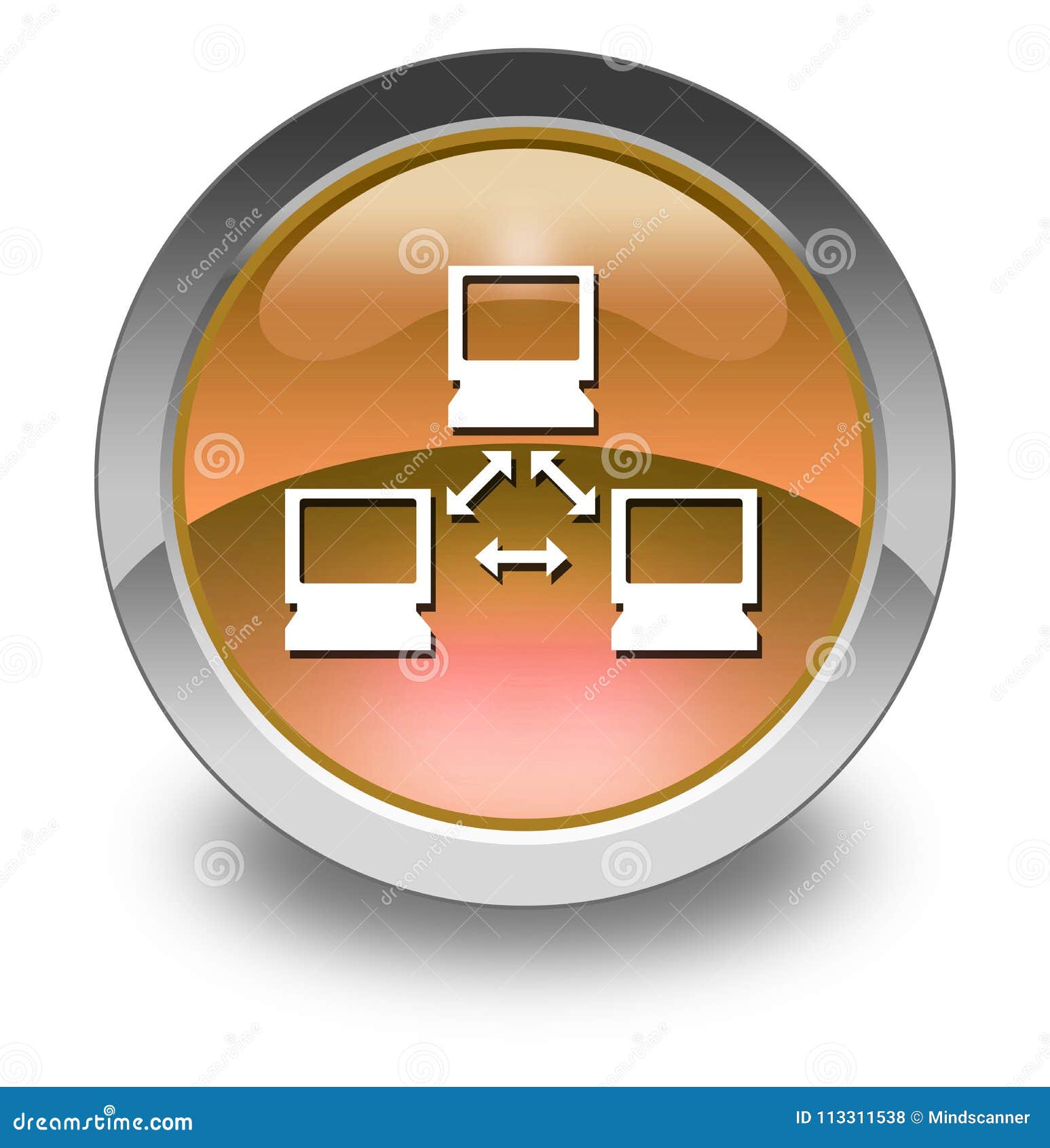 Icon, Button, Pictogram Network Stock Illustration - Illustration of ...