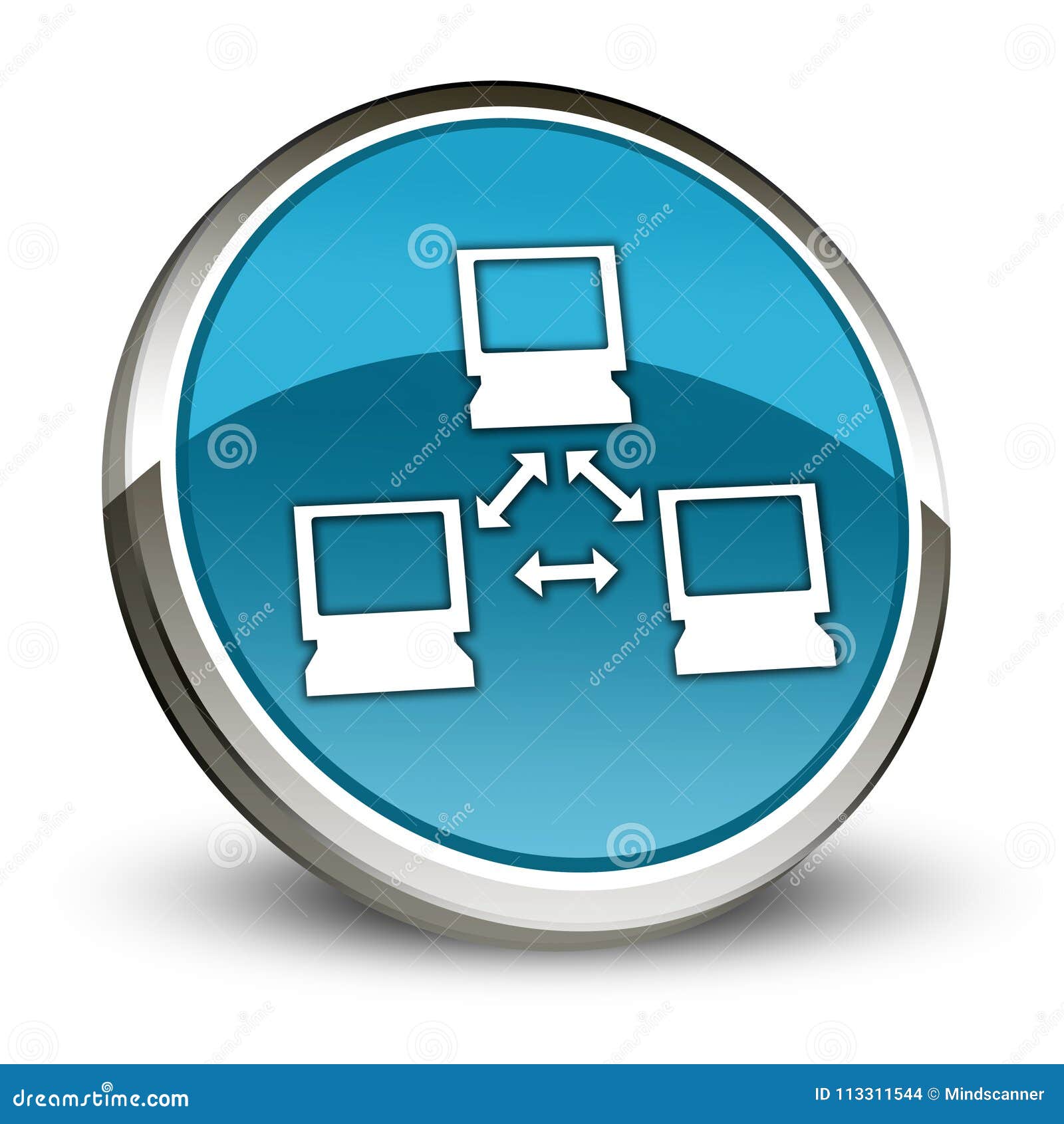 Icon, Button, Pictogram Network Stock Illustration - Illustration of ...