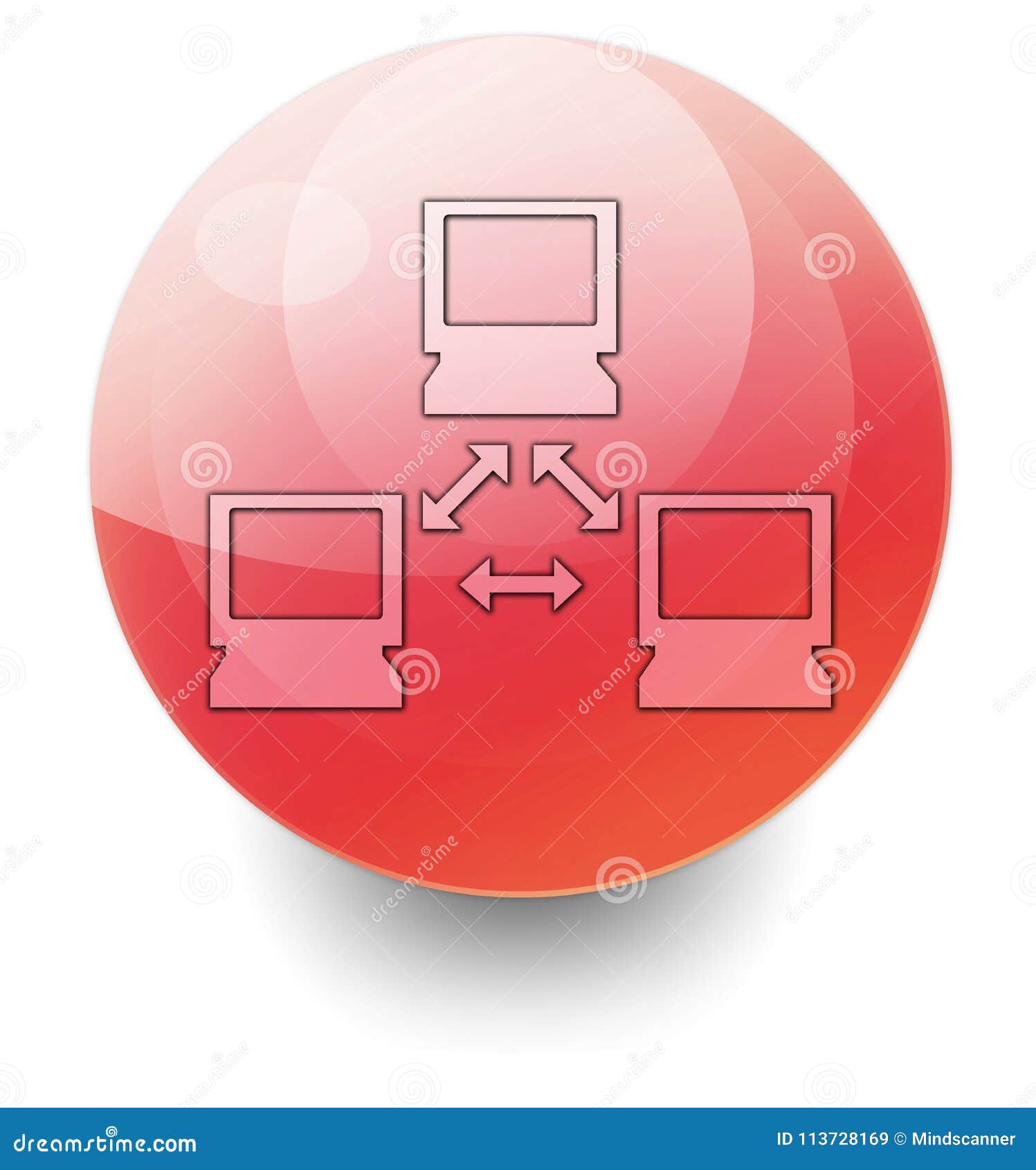 Icon, Button, Pictogram Network Stock Illustration - Illustration of ...