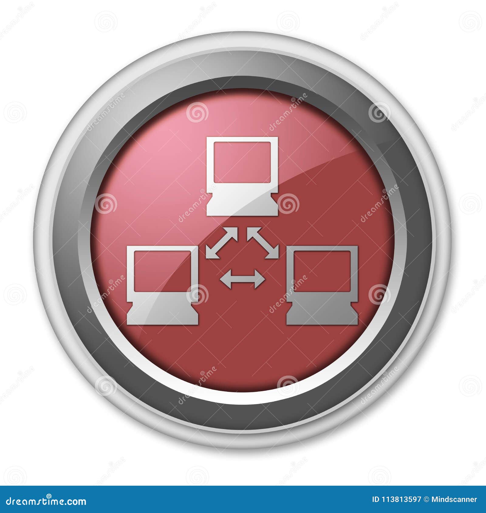 Icon, Button, Pictogram Network Stock Illustration - Illustration of ...