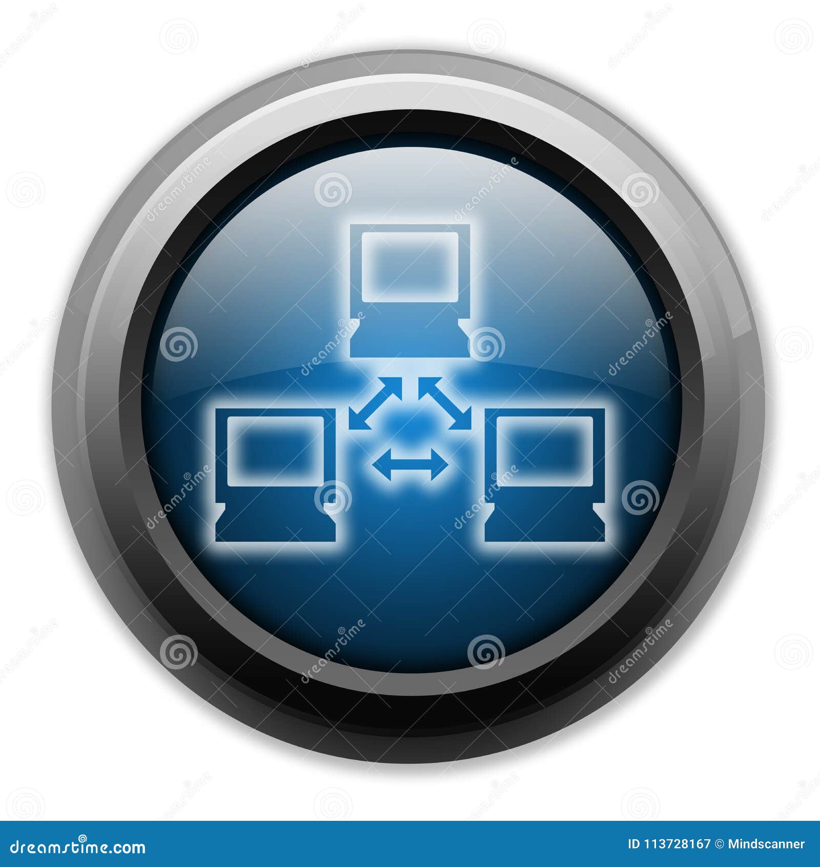 Icon, Button, Pictogram Network Stock Illustration - Illustration of ...