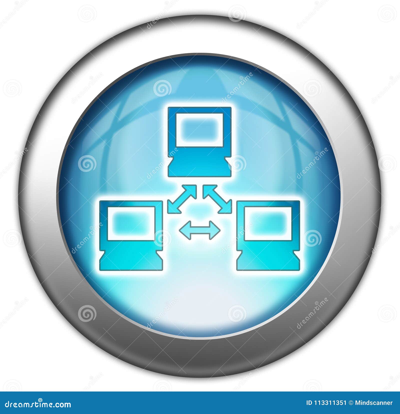 Icon, Button, Pictogram Network Stock Illustration - Illustration of ...