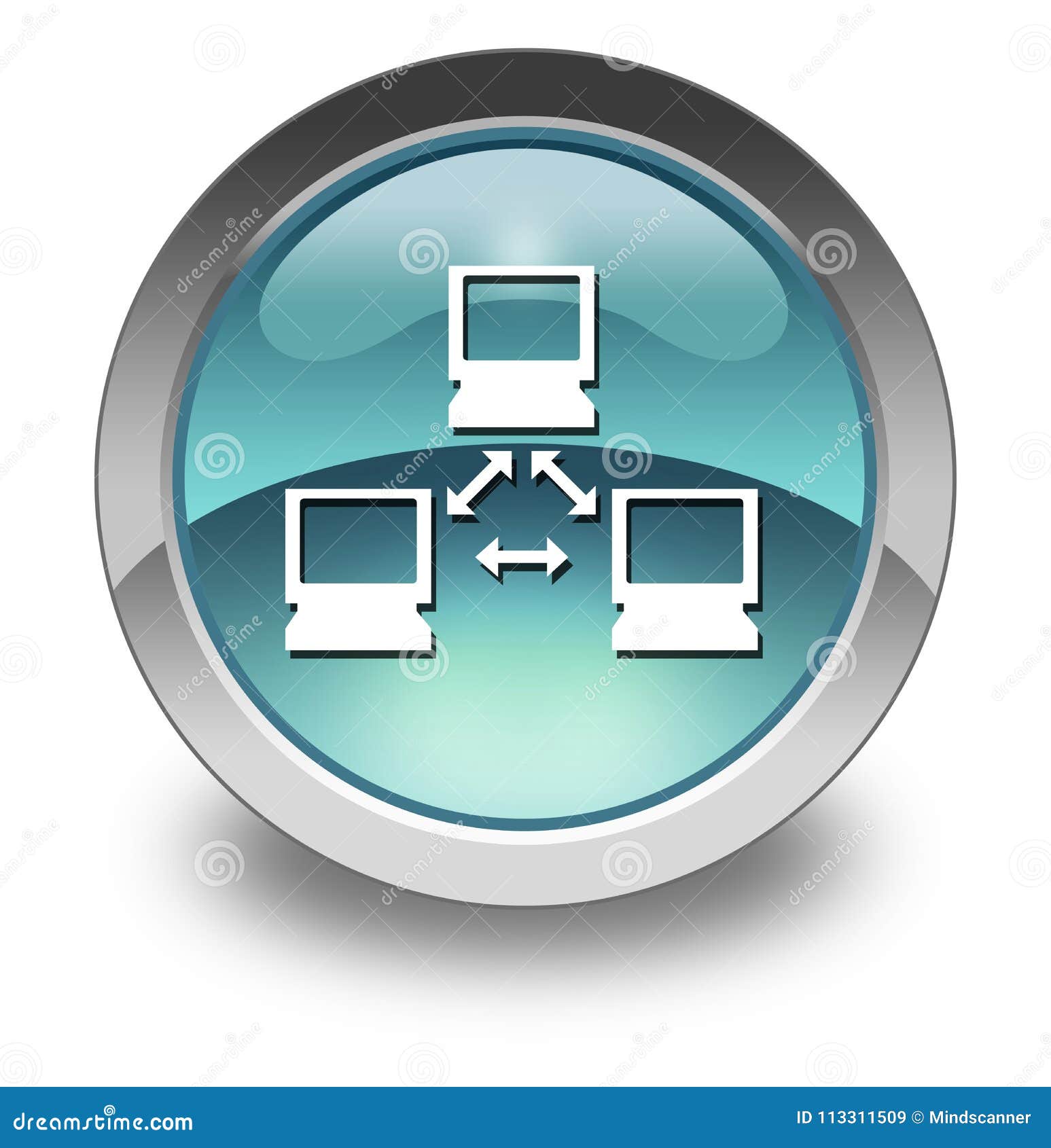 Icon, Button, Pictogram Network Stock Illustration - Illustration of ...