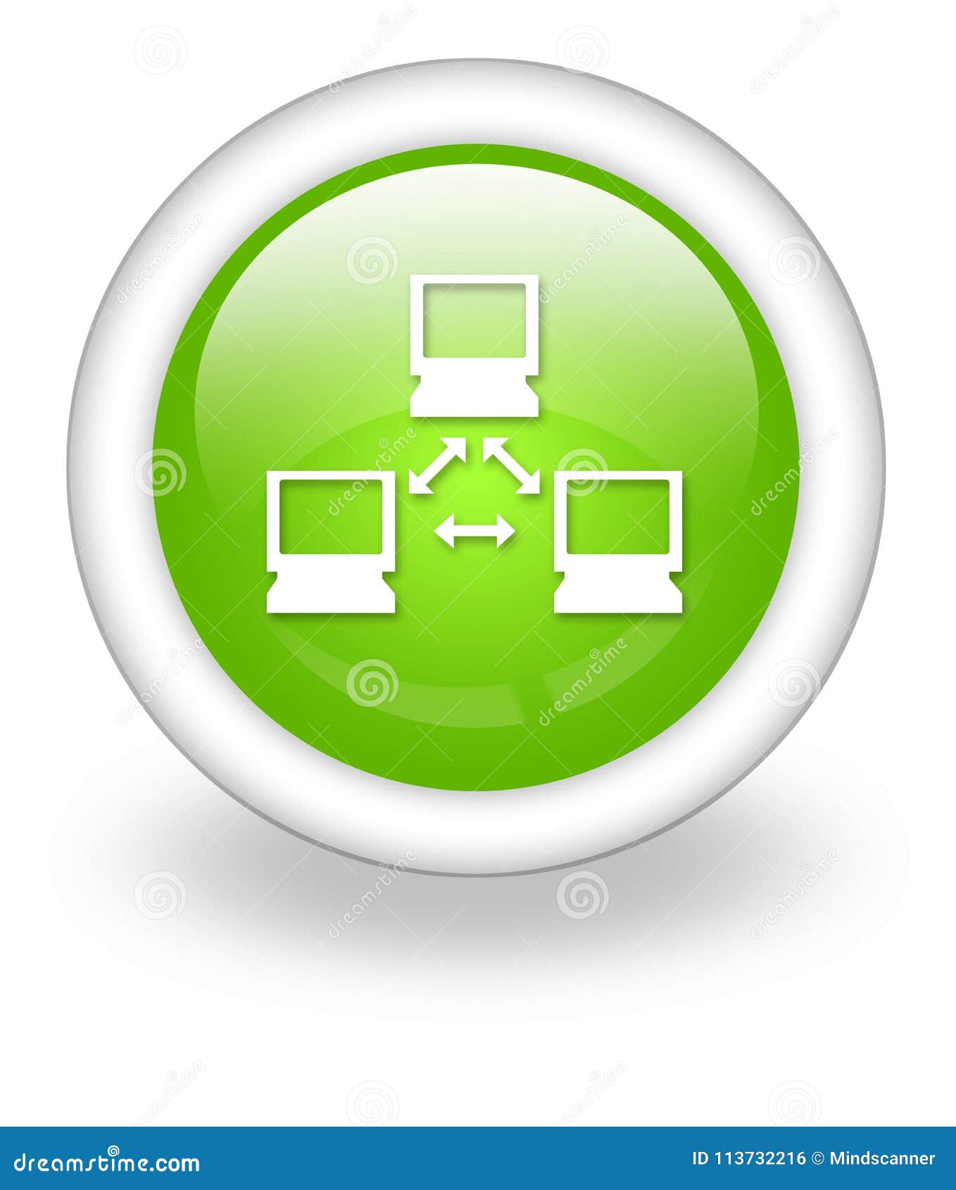 Icon, Button, Pictogram Network Stock Illustration - Illustration of ...