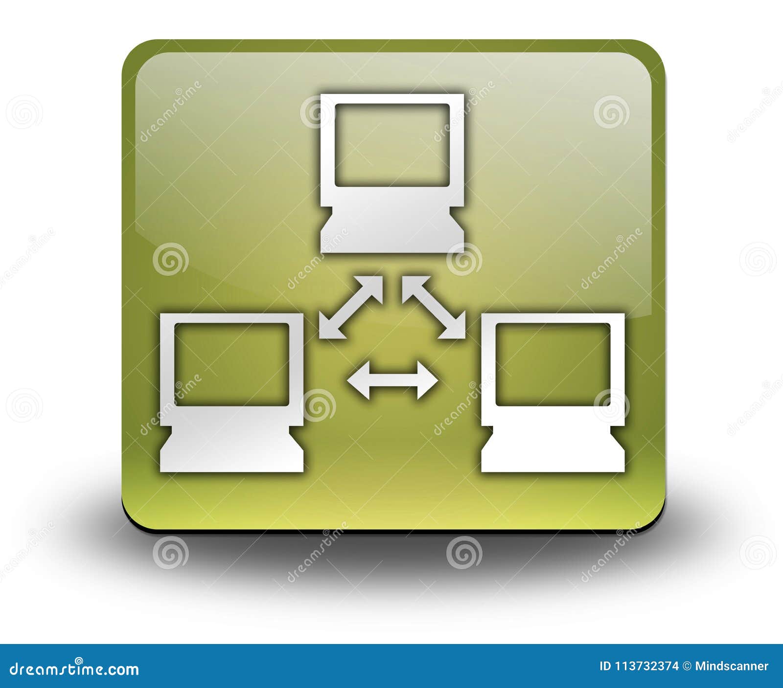 Icon, Button, Pictogram Network Stock Illustration - Illustration of ...