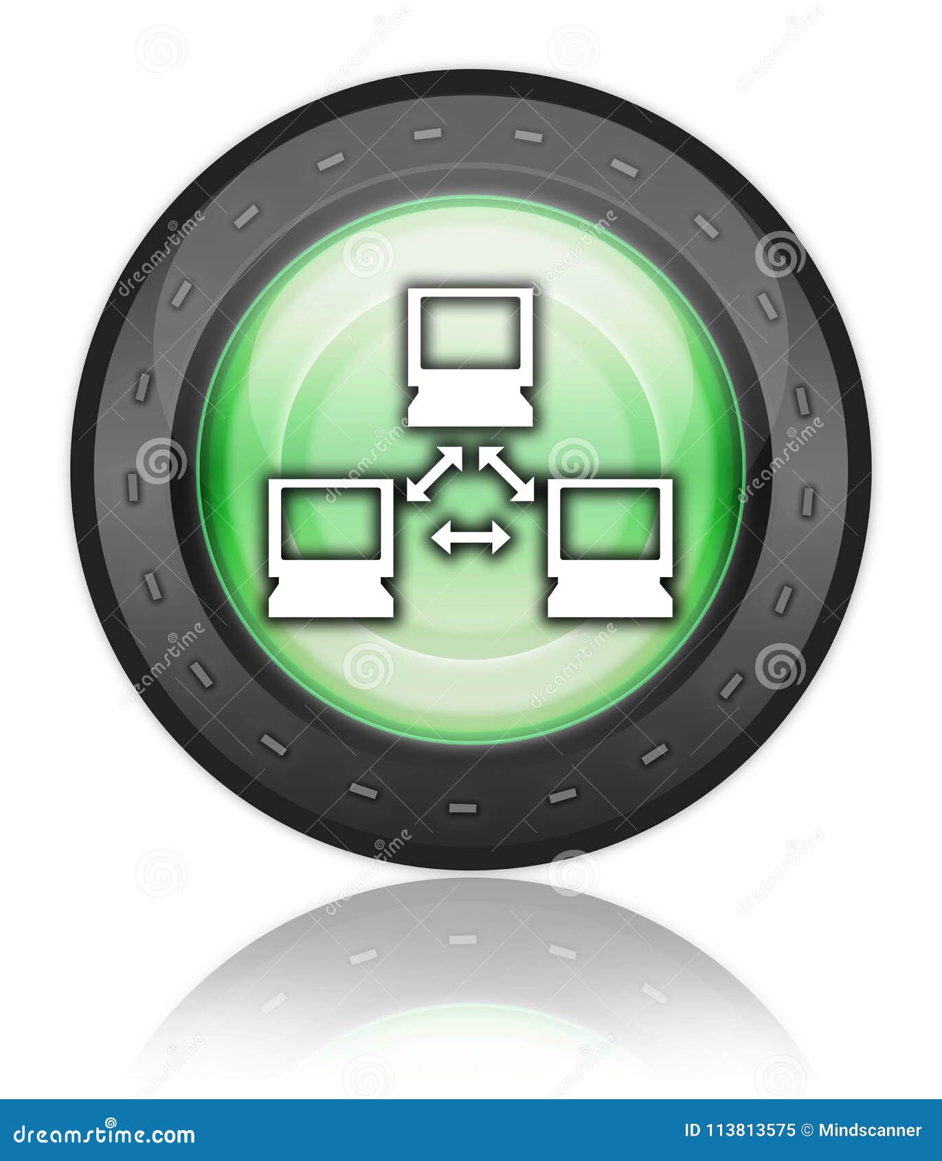 Icon, Button, Pictogram Network Stock Illustration - Illustration of ...