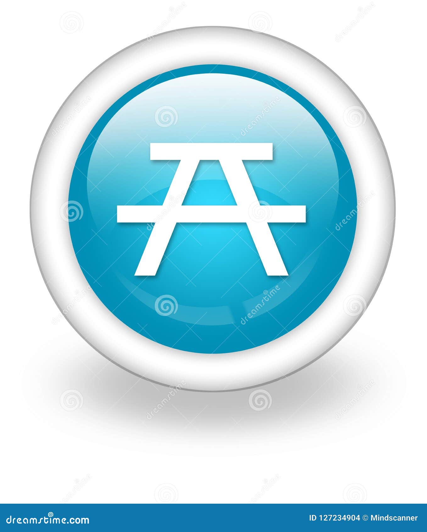 Icon, Button, Pictogram Picnic Area Stock Illustration - Illustration ...