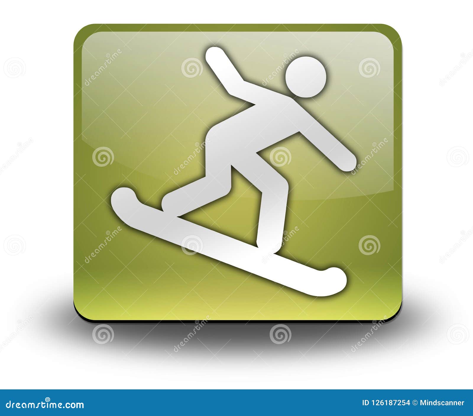 Icon, Button, Pictogram Snowboarding Stock Illustration - Illustration ...