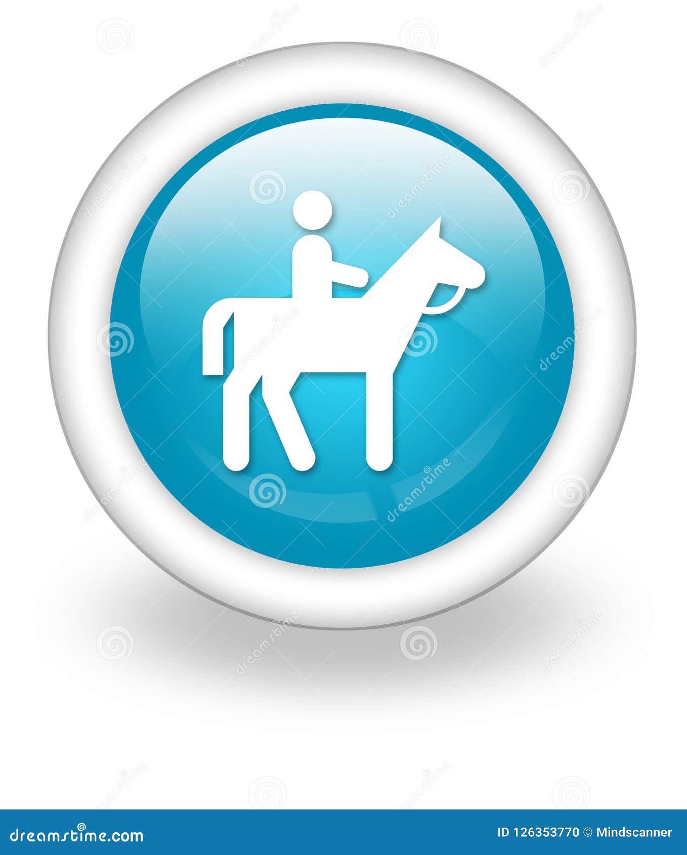 Icon, Button, Pictogram Stable Stock Illustration - Illustration of ...