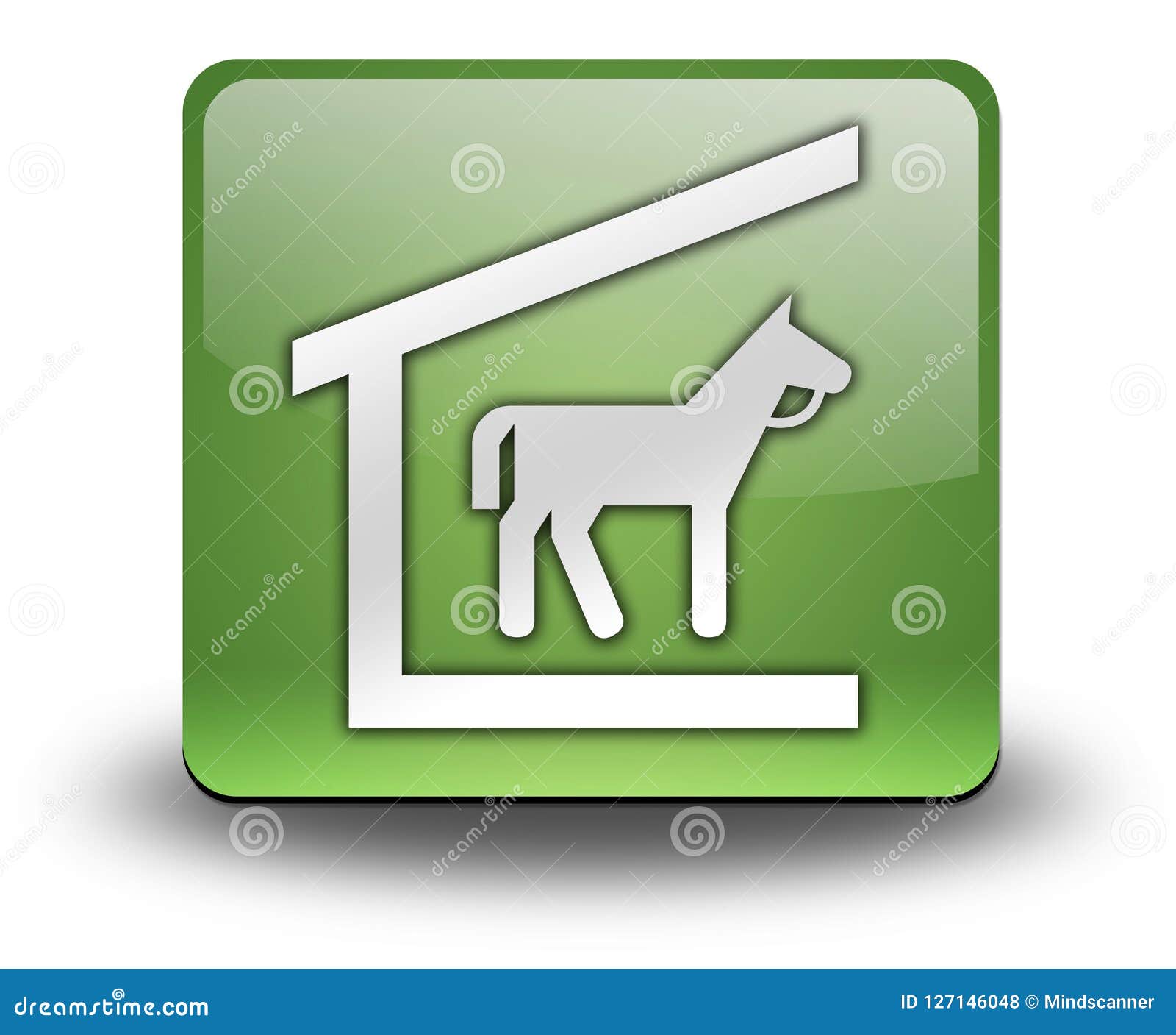 Icon, Button, Pictogram Stable Stock Illustration - Illustration of ...