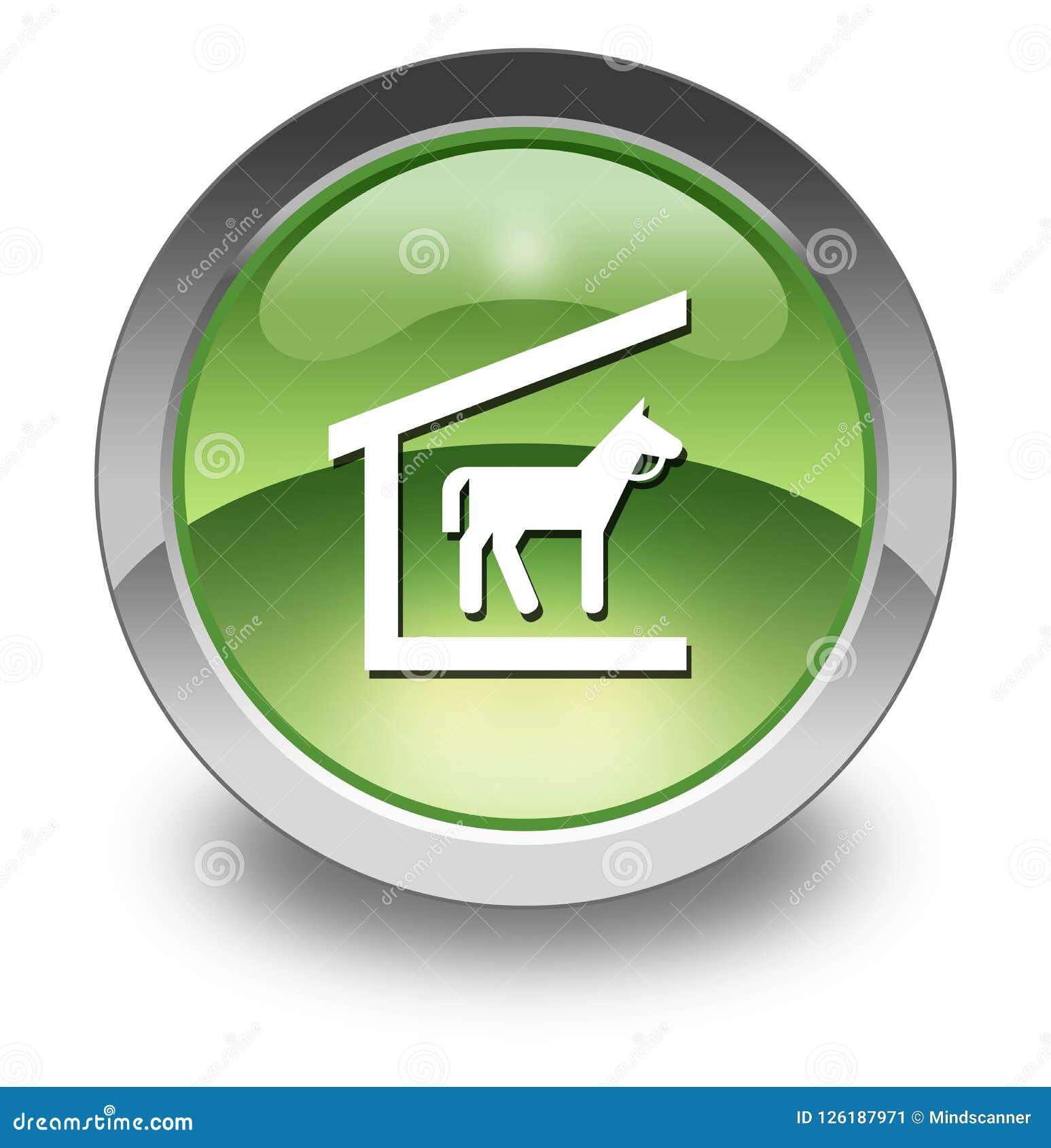 Icon, Button, Pictogram Stable Stock Illustration - Illustration of ...