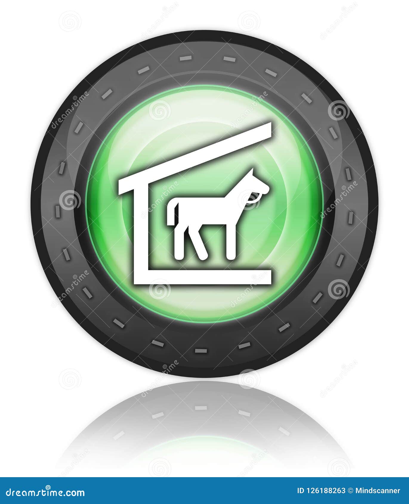 Icon, Button, Pictogram Stable Stock Illustration - Illustration of ...