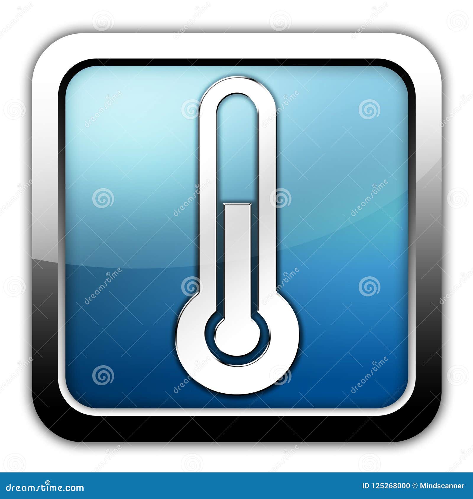Icon, Button, Pictogram Temperature Stock Illustration - Illustration ...