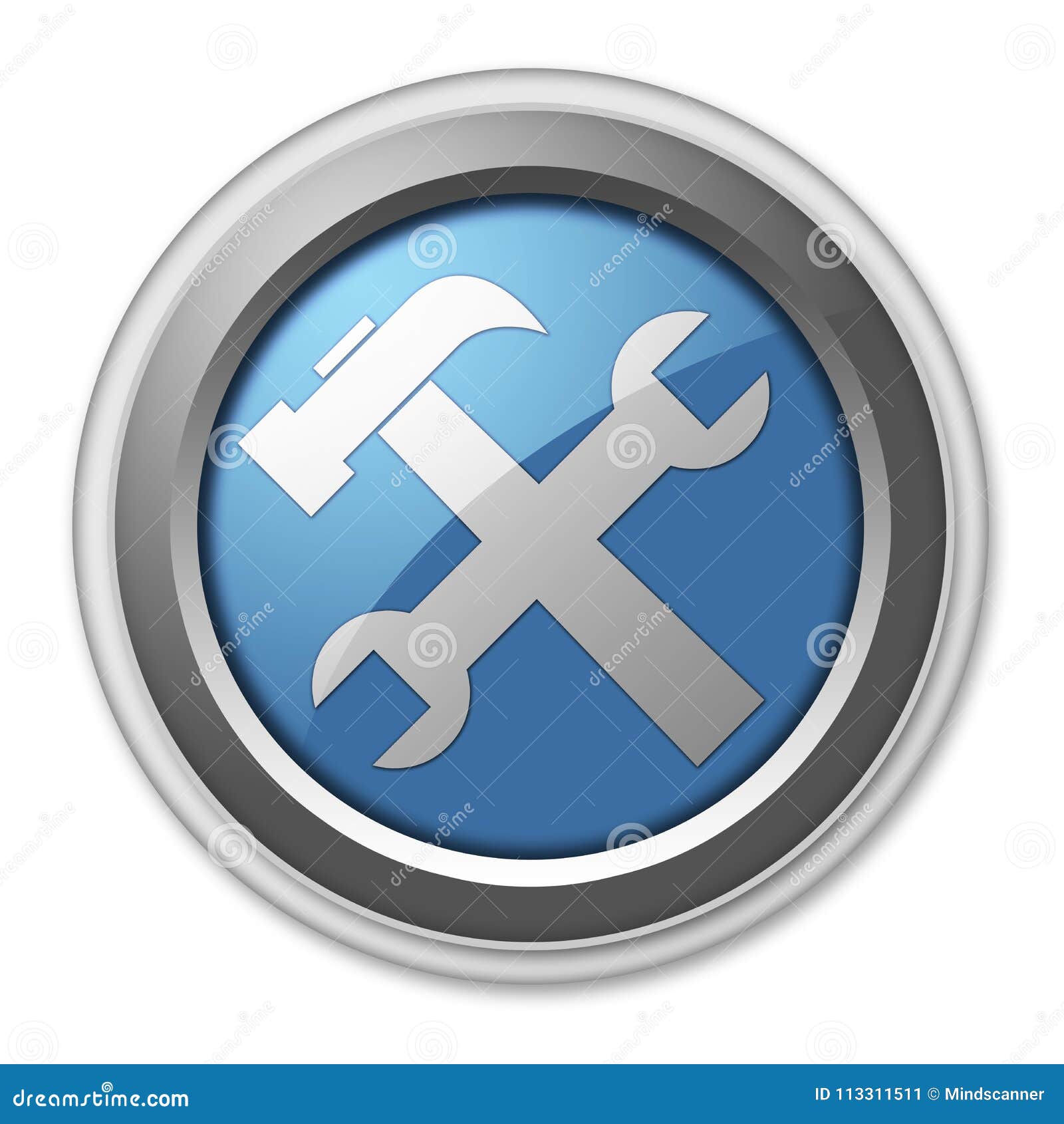 Icon, Button, Pictogram Tools Stock Illustration - Illustration of logo ...