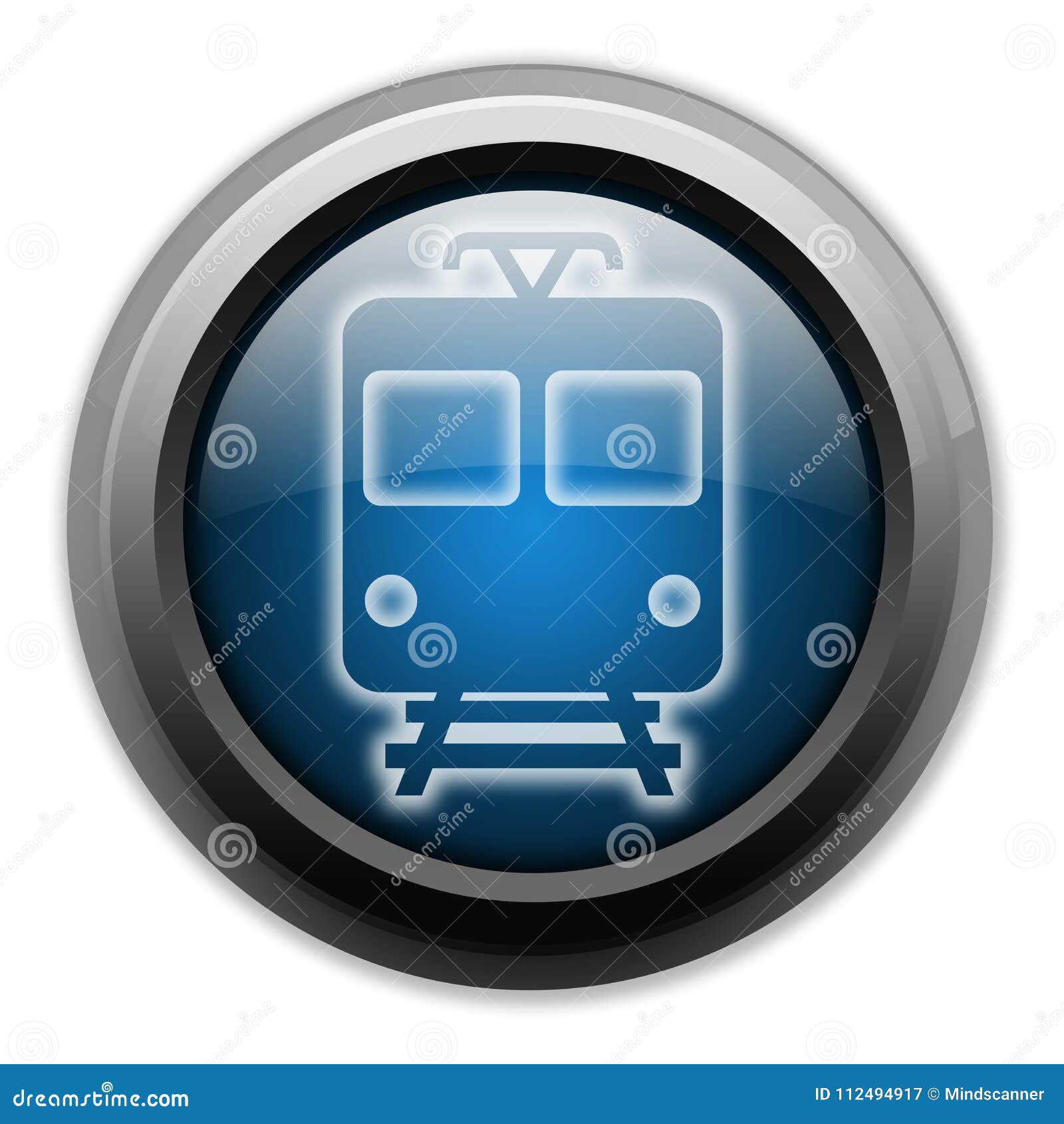 Icon/Button/Pictogram Train Stock Illustration - Illustration of logos ...
