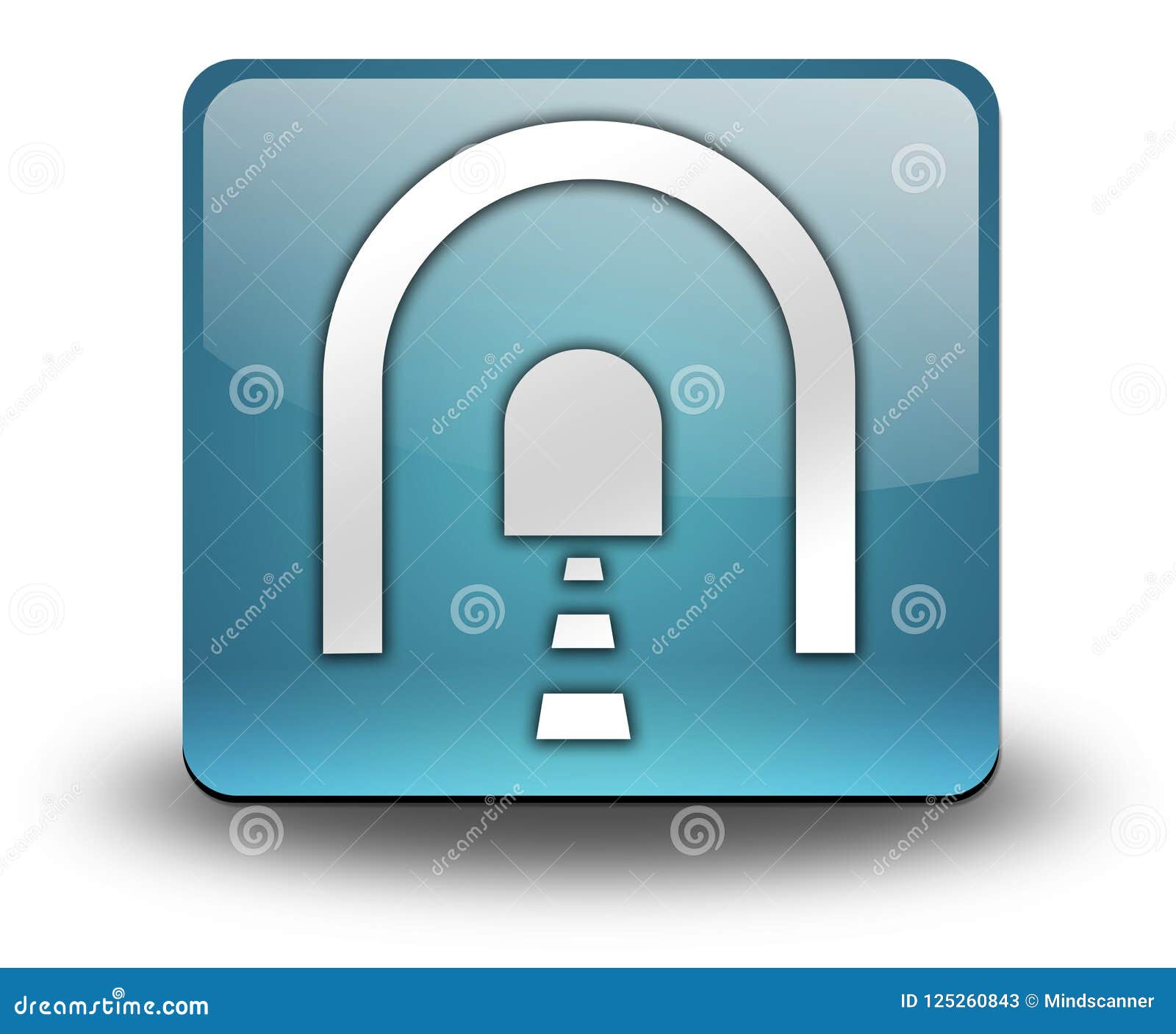 Icon, Button, Pictogram Tunnel Stock Illustration - Illustration of ...