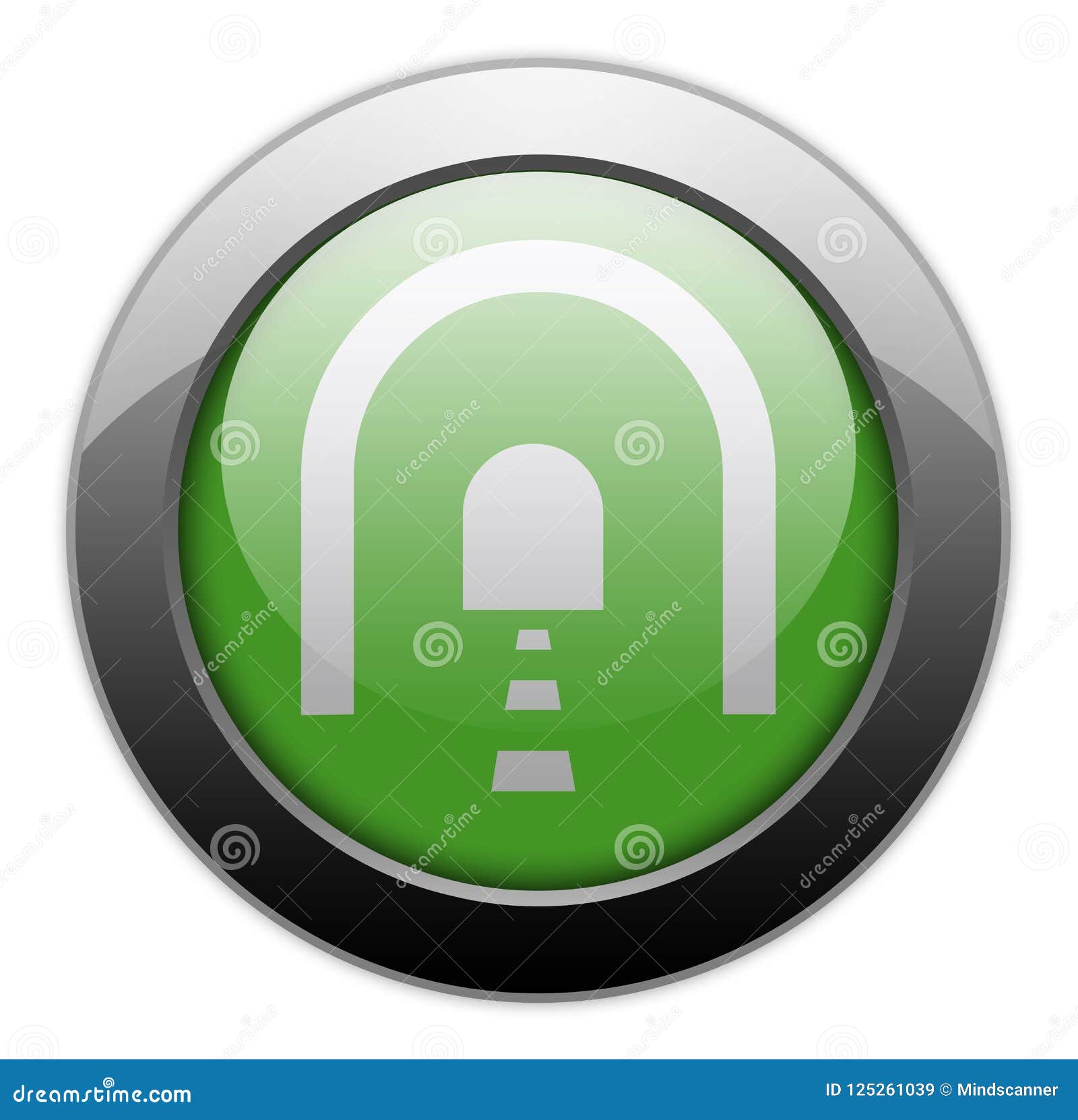 Icon, Button, Pictogram Tunnel Stock Illustration - Illustration of ...