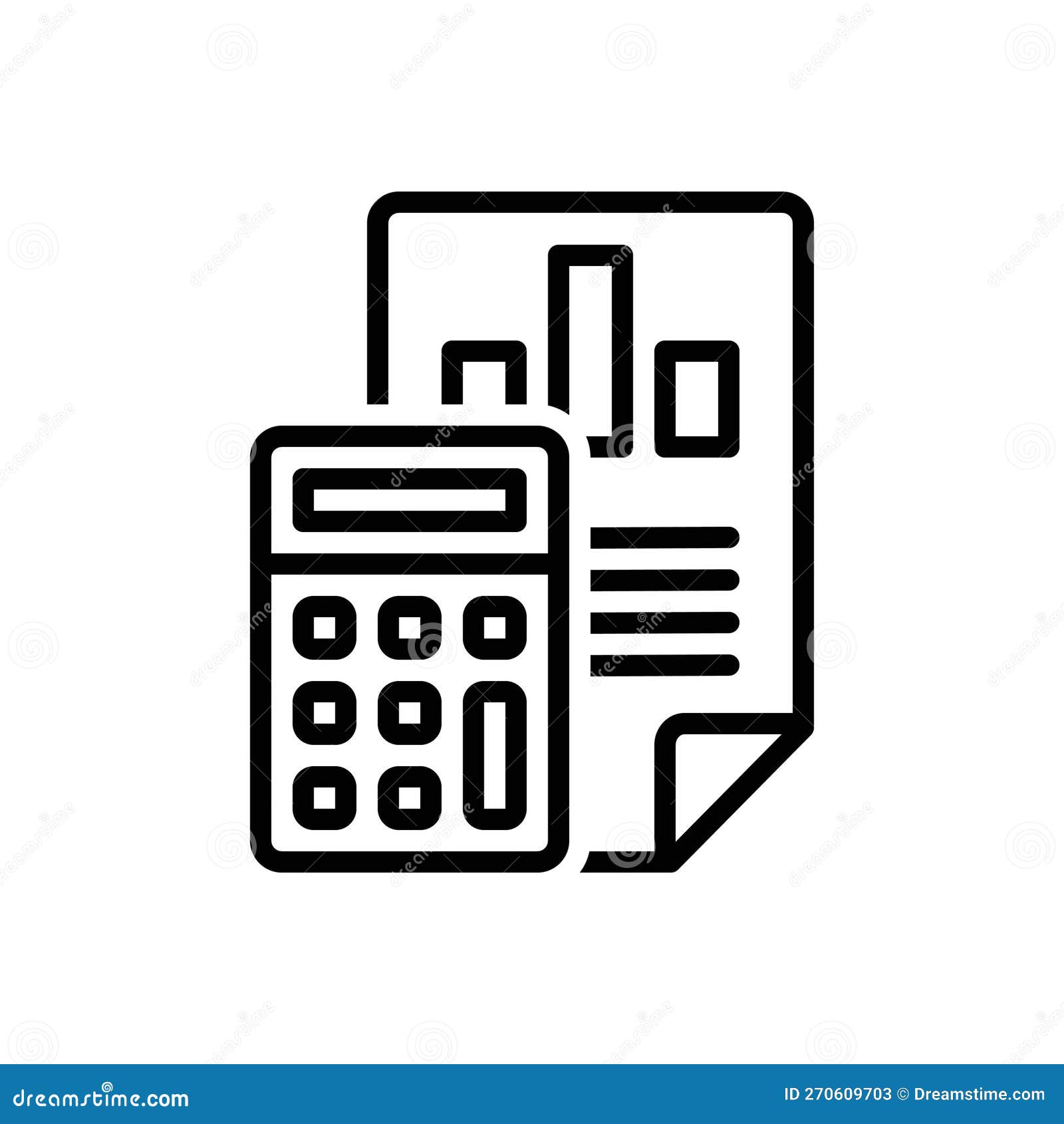 Enumeration Line Icons Collection Classification Counting Listing Sequence Order