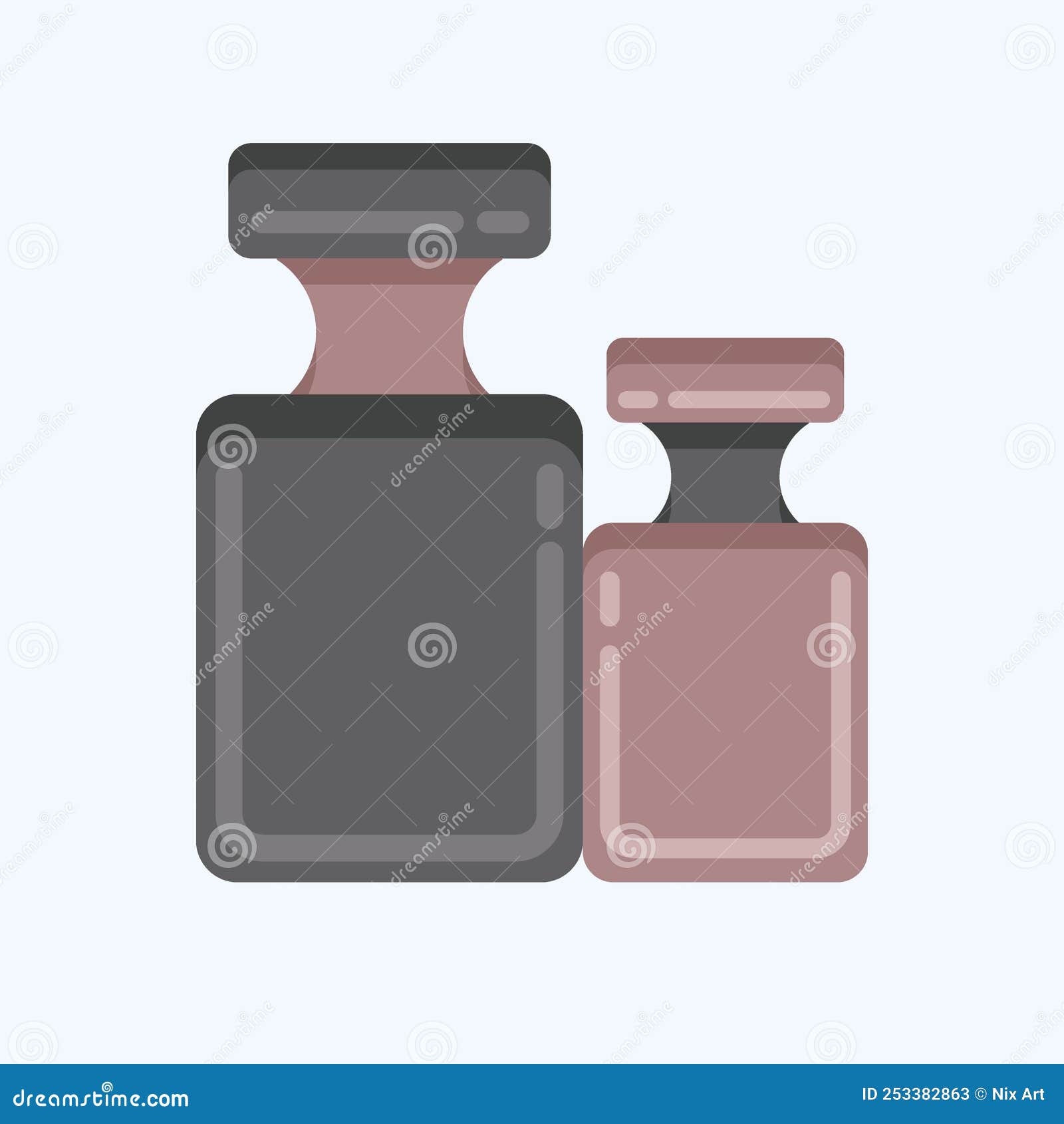 Icon Calibration Weight. Suitable for Education Symbol. Flat Style ...