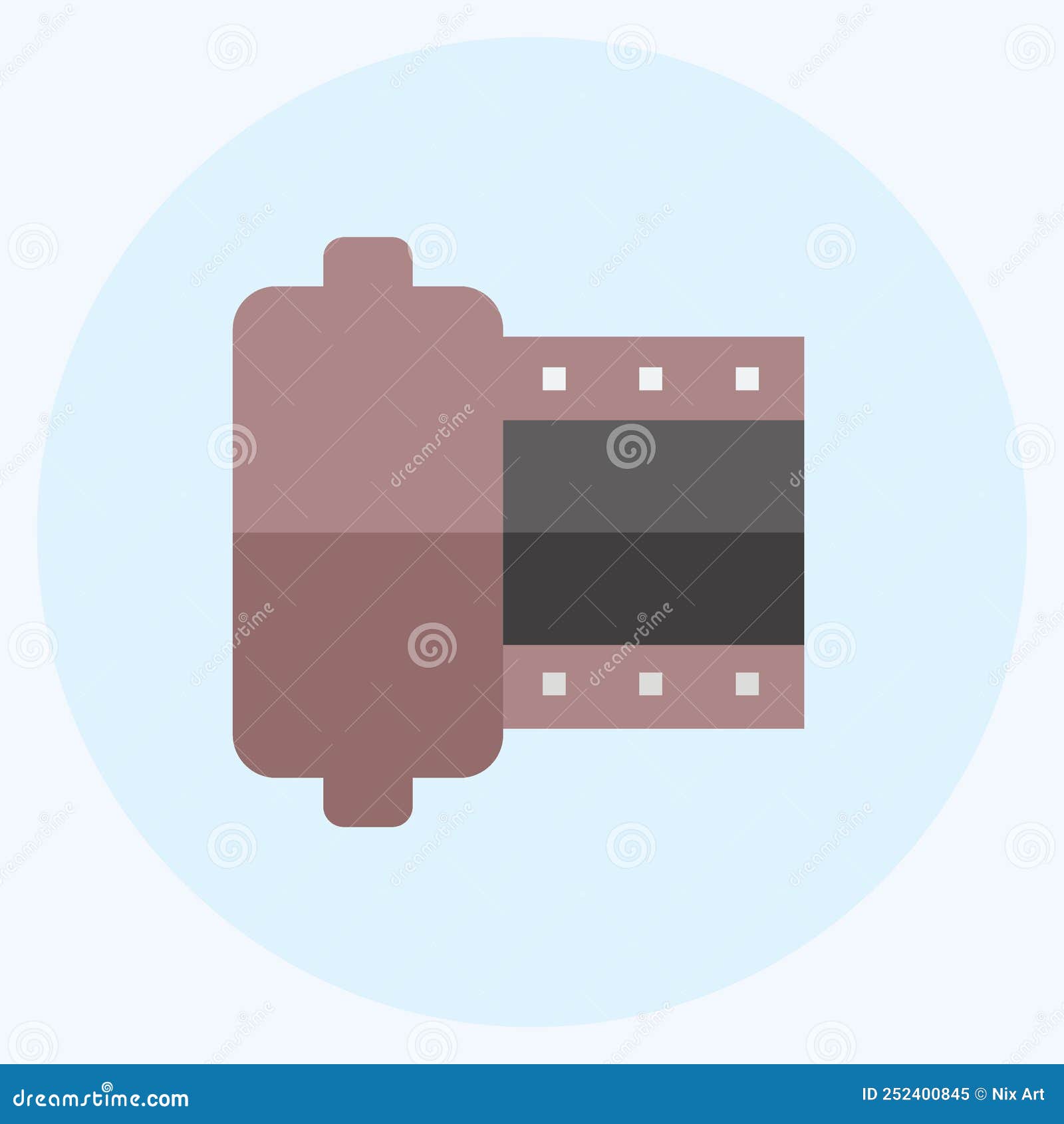 Icon Camera Roll. Suitable for Photo Editing Symbol. Flat Style. Simple ...