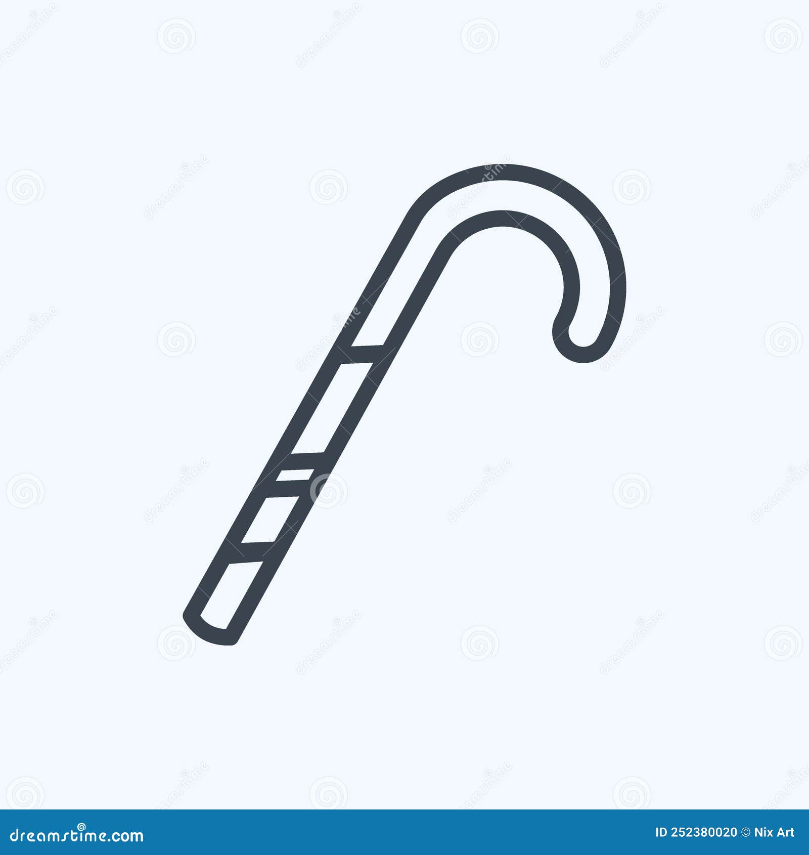 Icon Candy Stick. Suitable for Party Symbol. Line Style. Simple Design ...