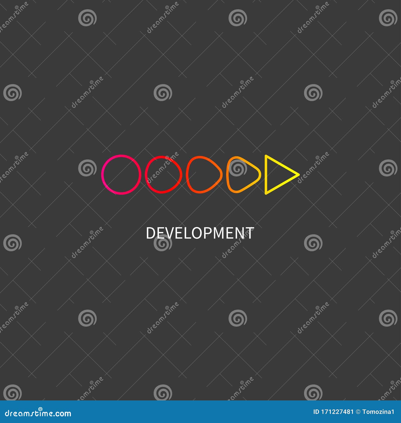 Icon Change, Transformation, Evolution Stock Vector - Illustration of ...