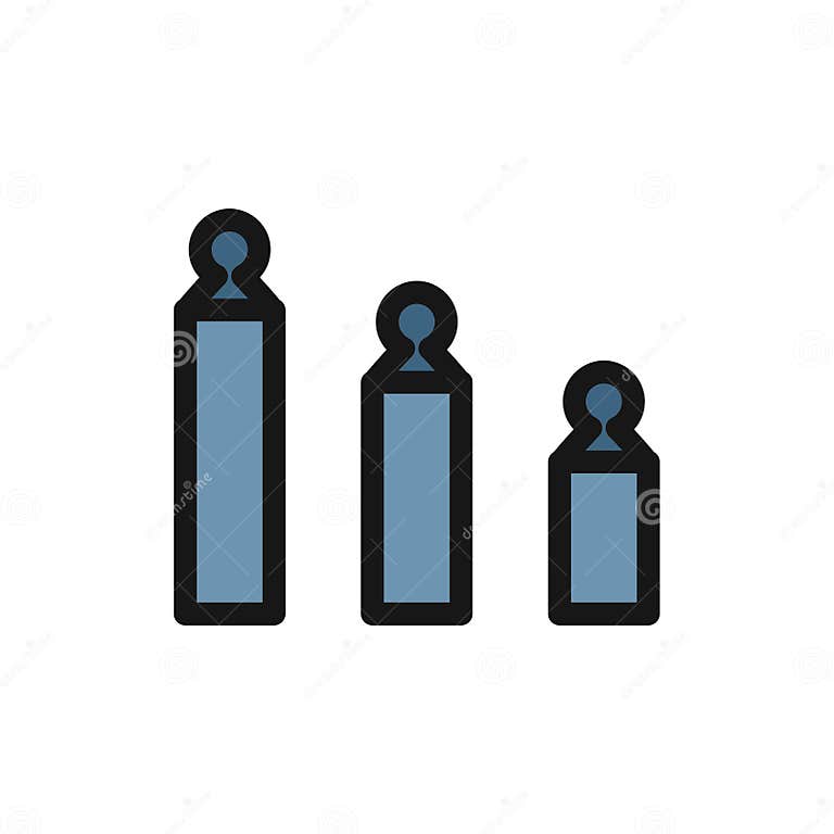 Icon winner chart graph stock illustration. Illustration of success ...