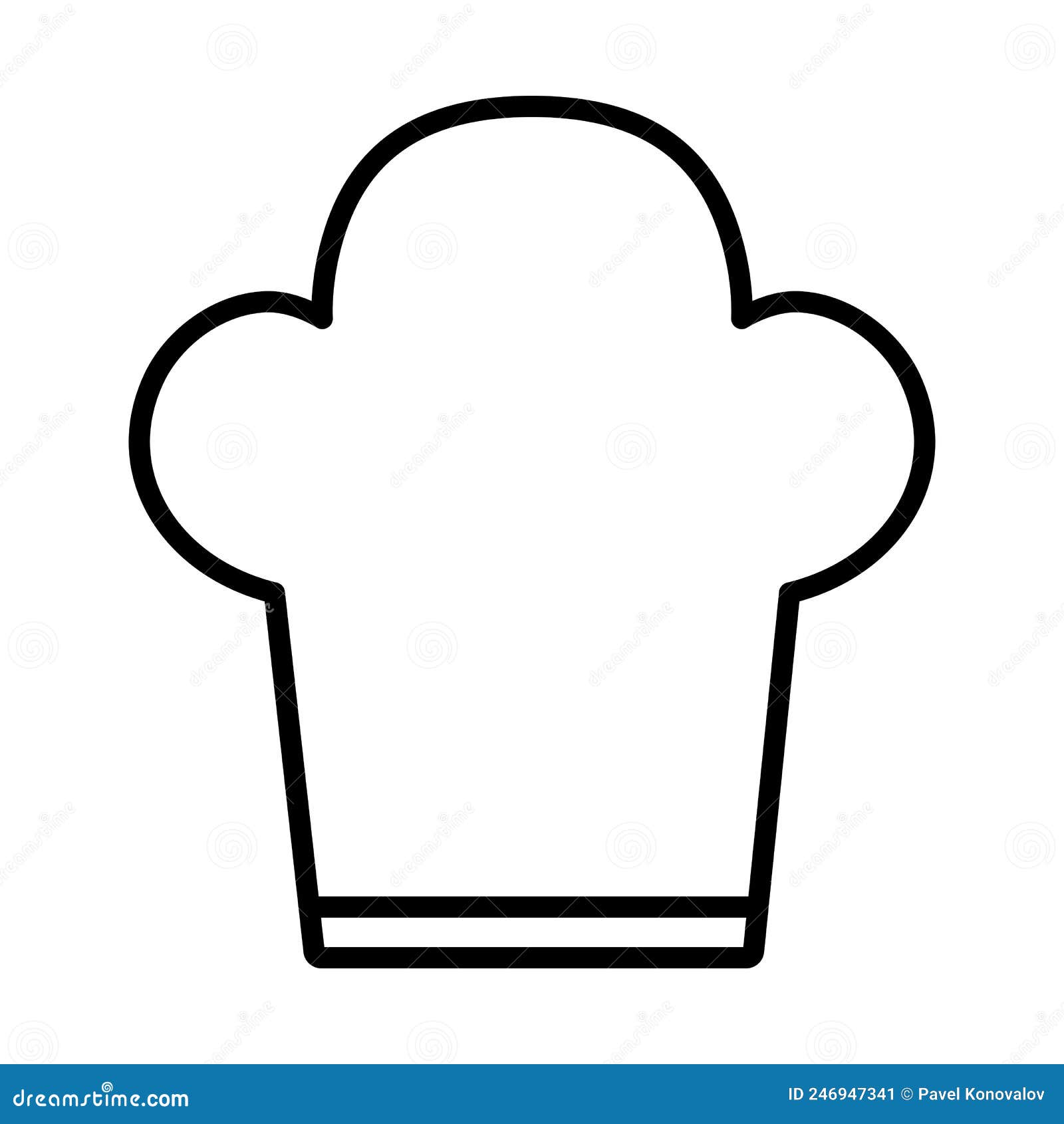 Icon of Chief Cap stock vector. Illustration of profession - 246947341