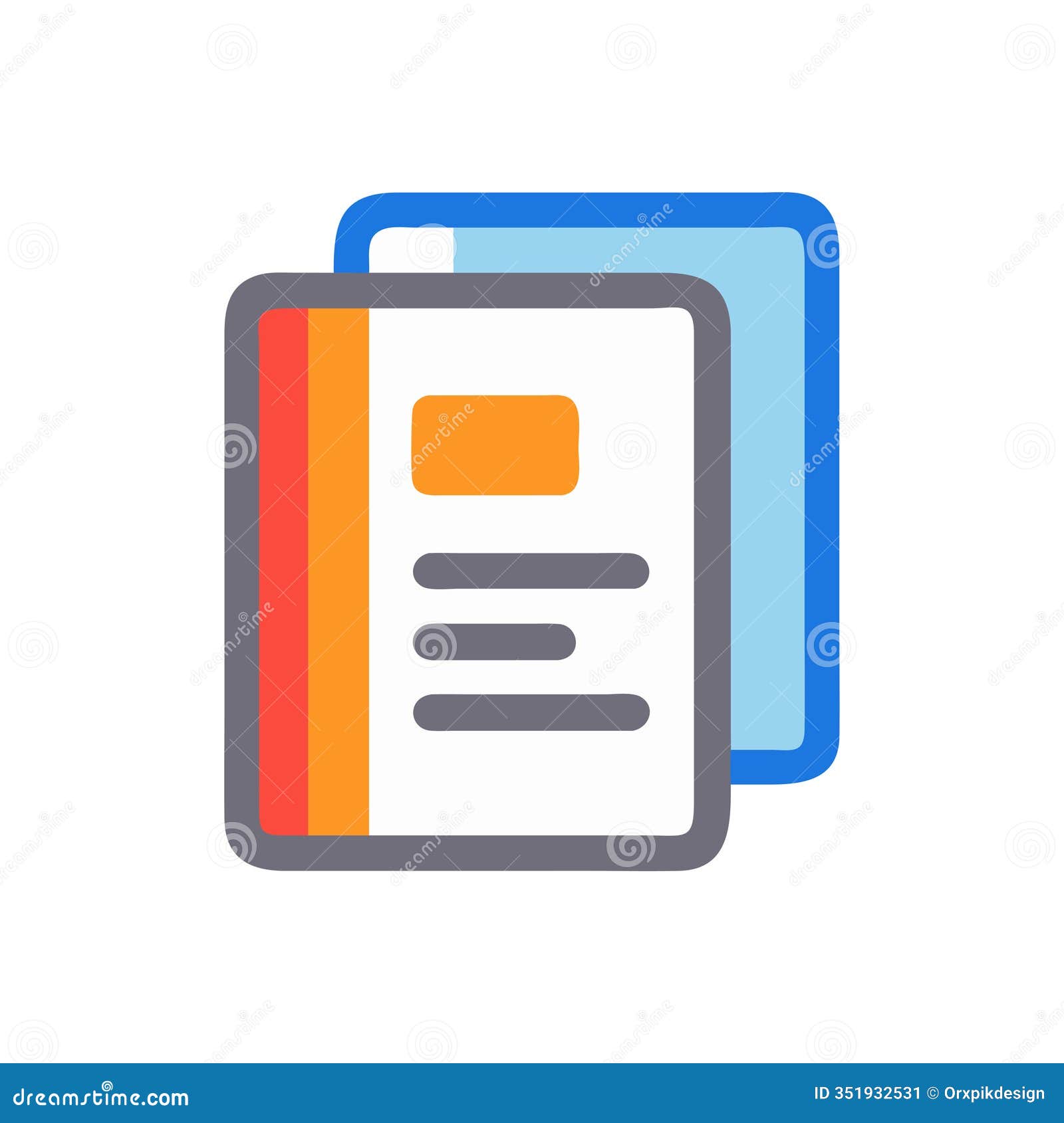 Icon for Citation Sources stock vector. Illustration of research ...