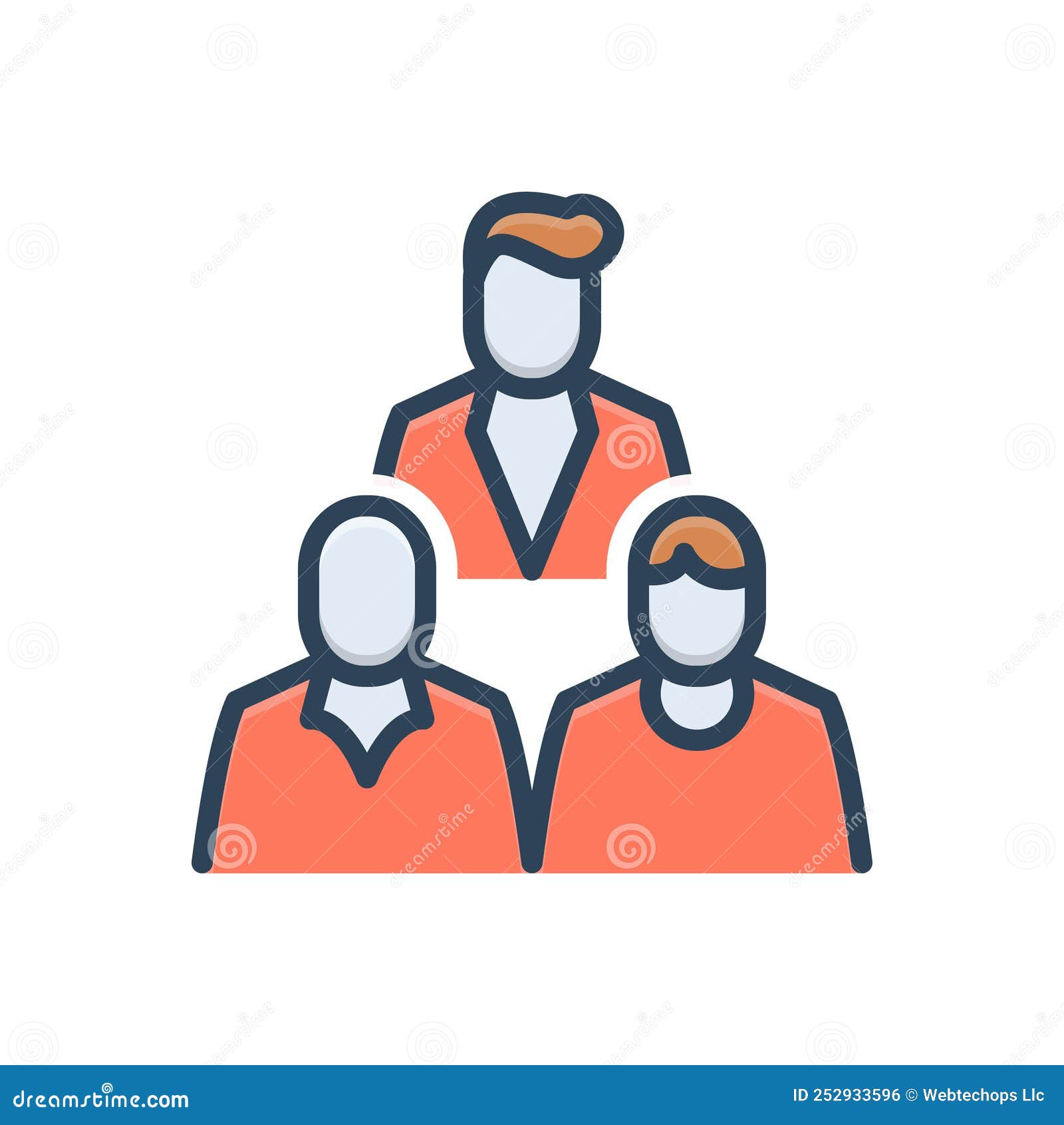 Color Illustration Icon for Citizen, Townsman and Oppidan Stock Vector ...