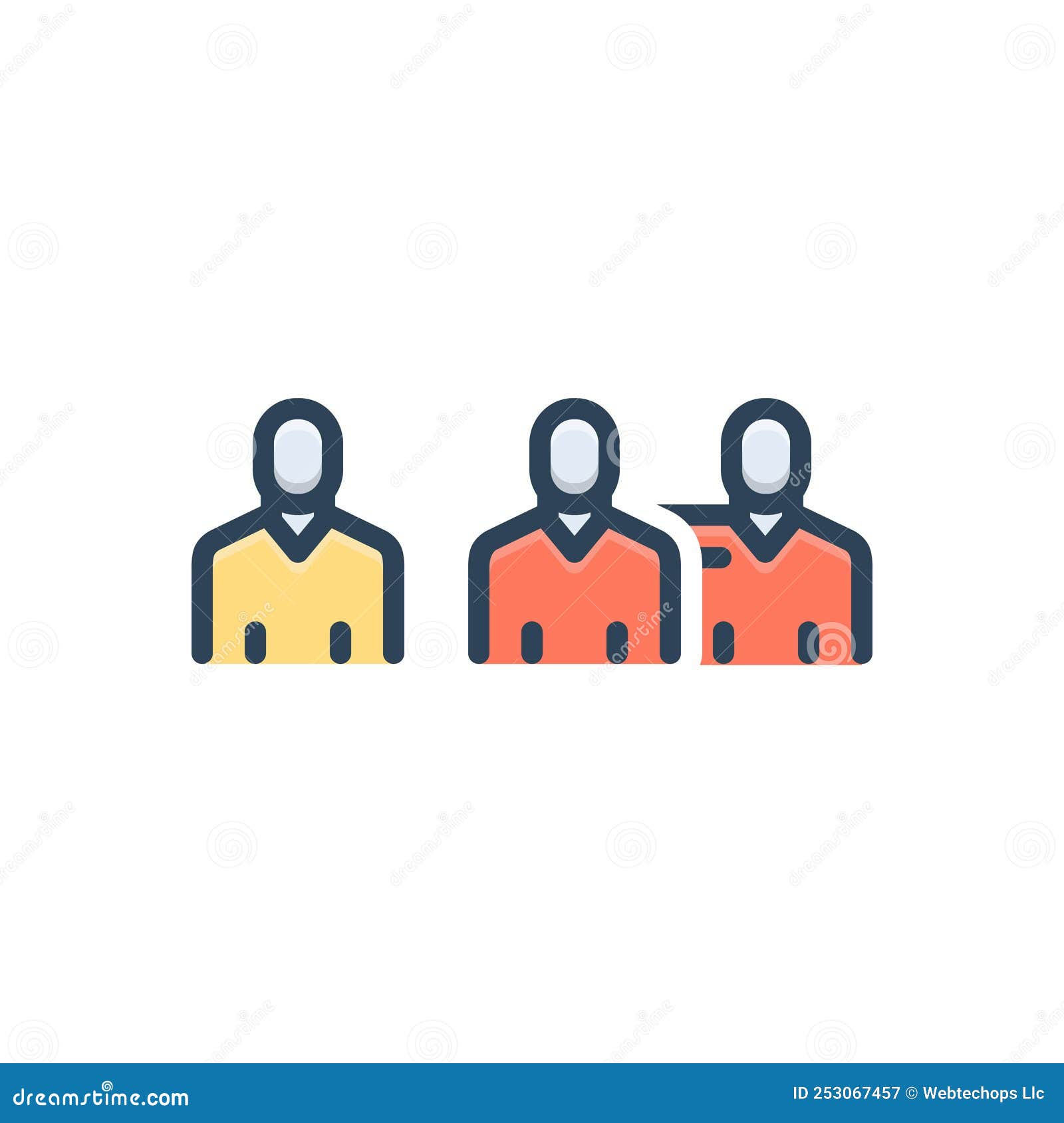 Color Illustration Icon for Closer, Adjacent and Near Stock Vector ...