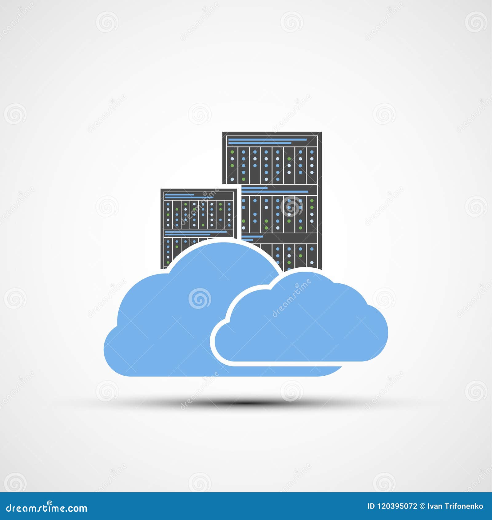 Icon Cloud Computing. Server for Datacenter. Stock Vector ... Icon Cloud Computing. Server for Datacenter. Stock Vector ...
