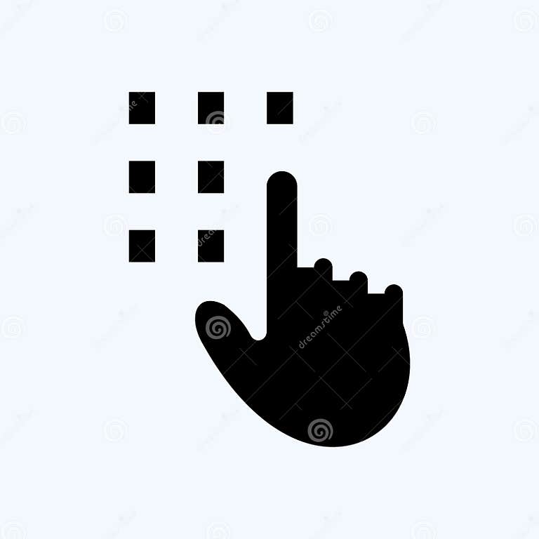 Icon Code Lock. Suitable for Security Symbol. Glyph Style. Simple ...
