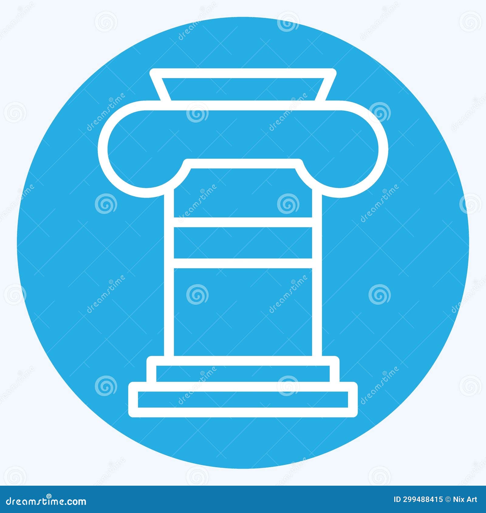 Icon Column. Related To Theatre Gradient Symbol. Blue Eyes Style ... Icon Column. Related To Theatre Gradient Symbol. Blue Eyes Style ...