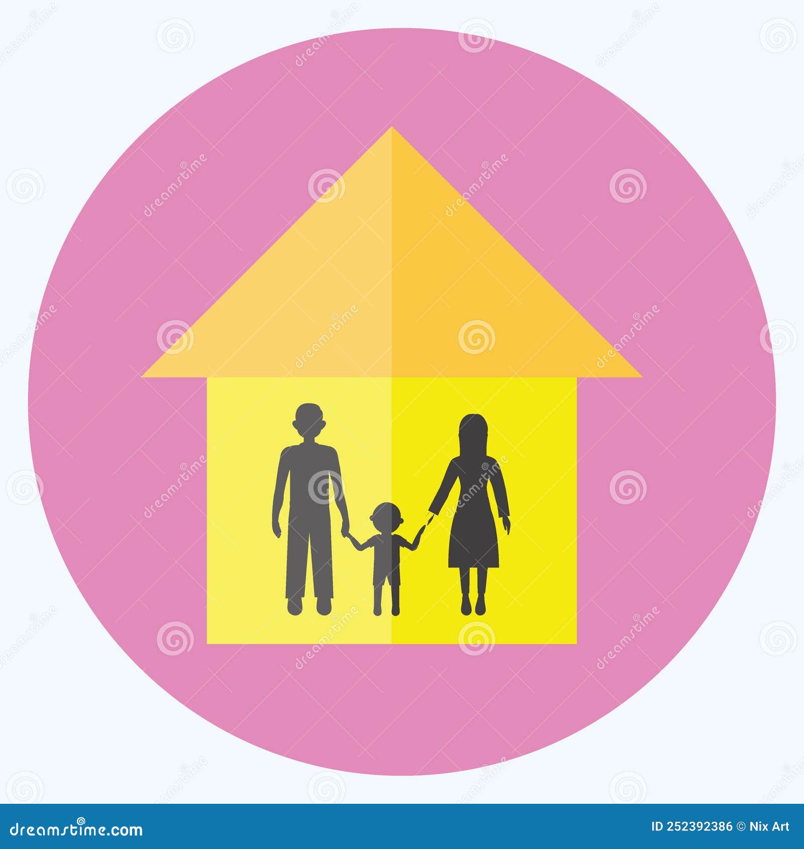 Icon Community Building. Suitable for Community Symbol. Flat Style ...