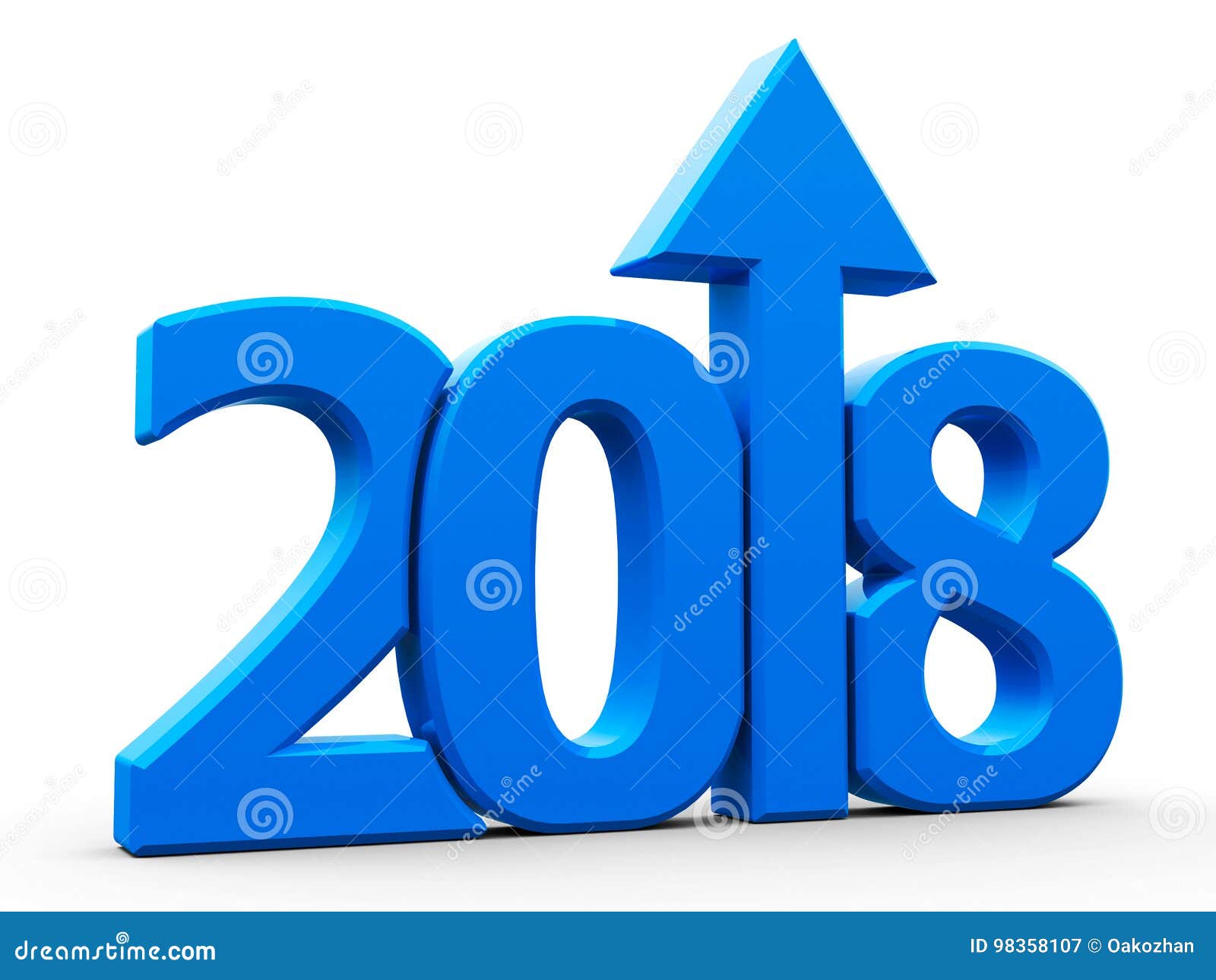 2018 Icon Compact Blue with Arrow Stock Illustration - Illustration of ...