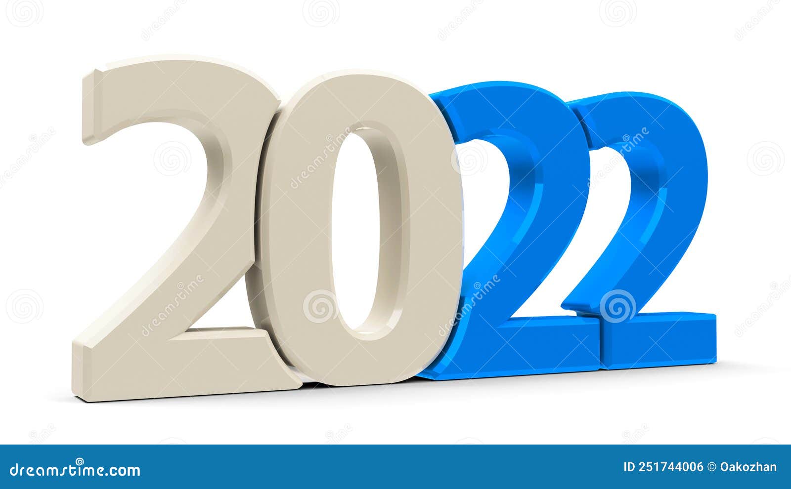 2022 icon compact blue stock illustration. Illustration of figure ...