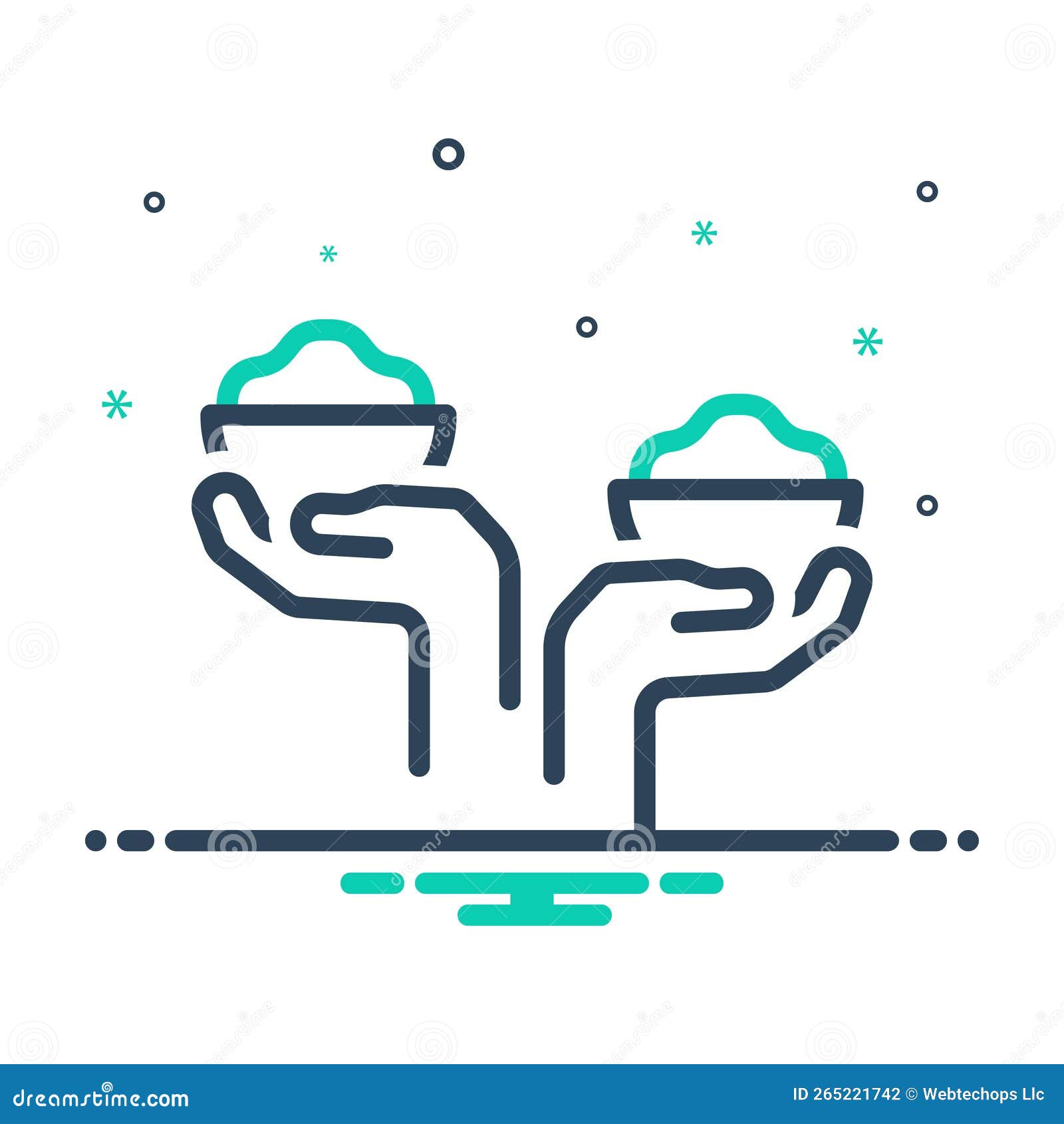 Mix Icon for Compared, Balance and Compare Stock Vector - Illustration ...