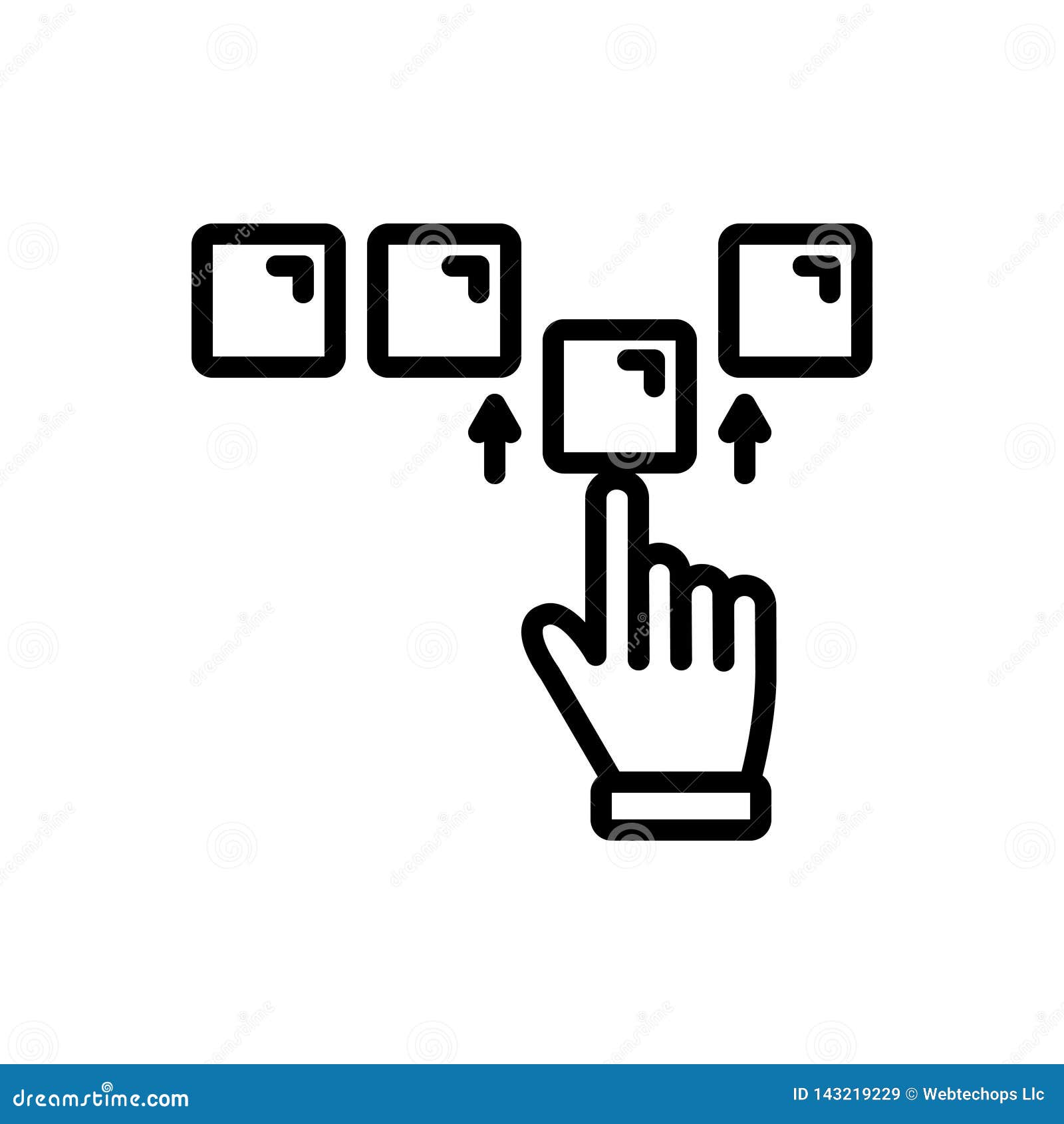 Black Line Icon for Completeness, Perfection and Fullness Stock Vector ...