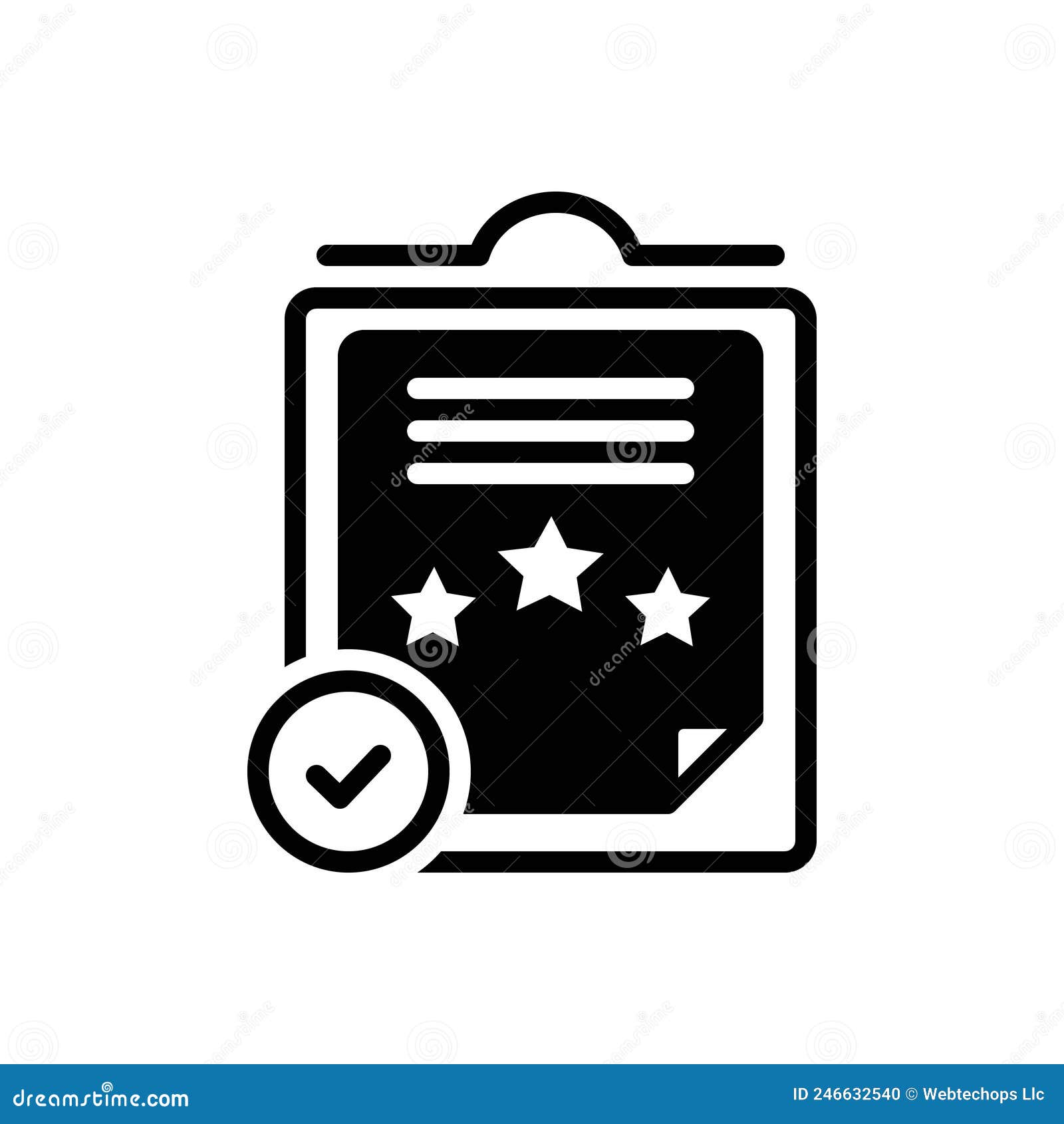 Black Solid Icon for Comply, Observe and Execute Stock Vector ...