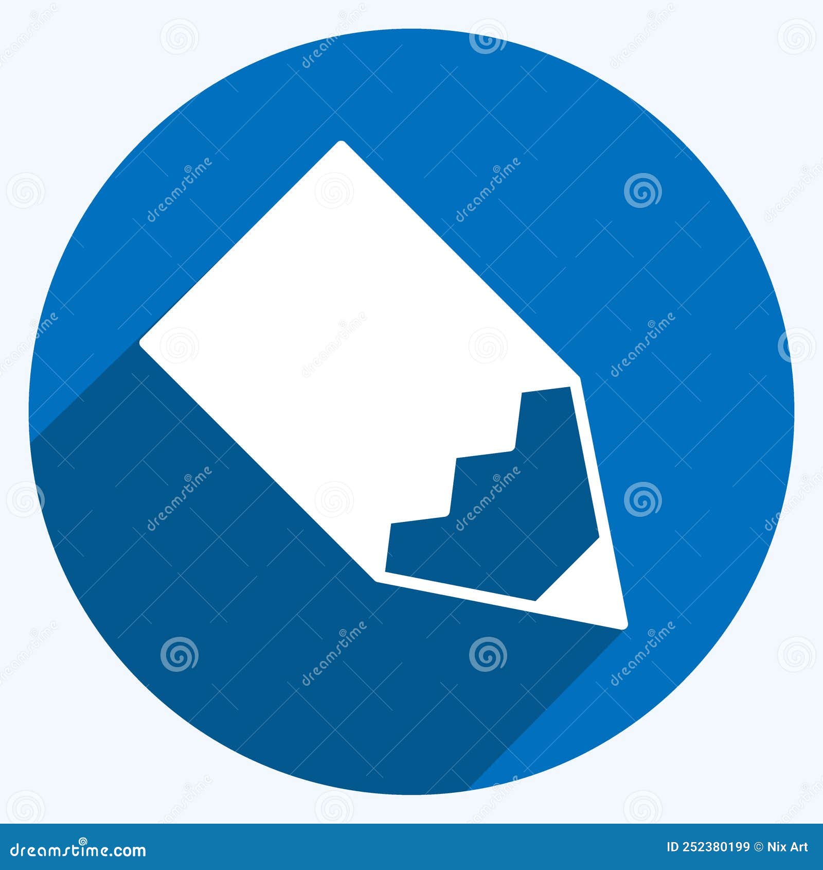 Icon Compose. Suitable for Web Interface Symbol. Long Shadow Style ...