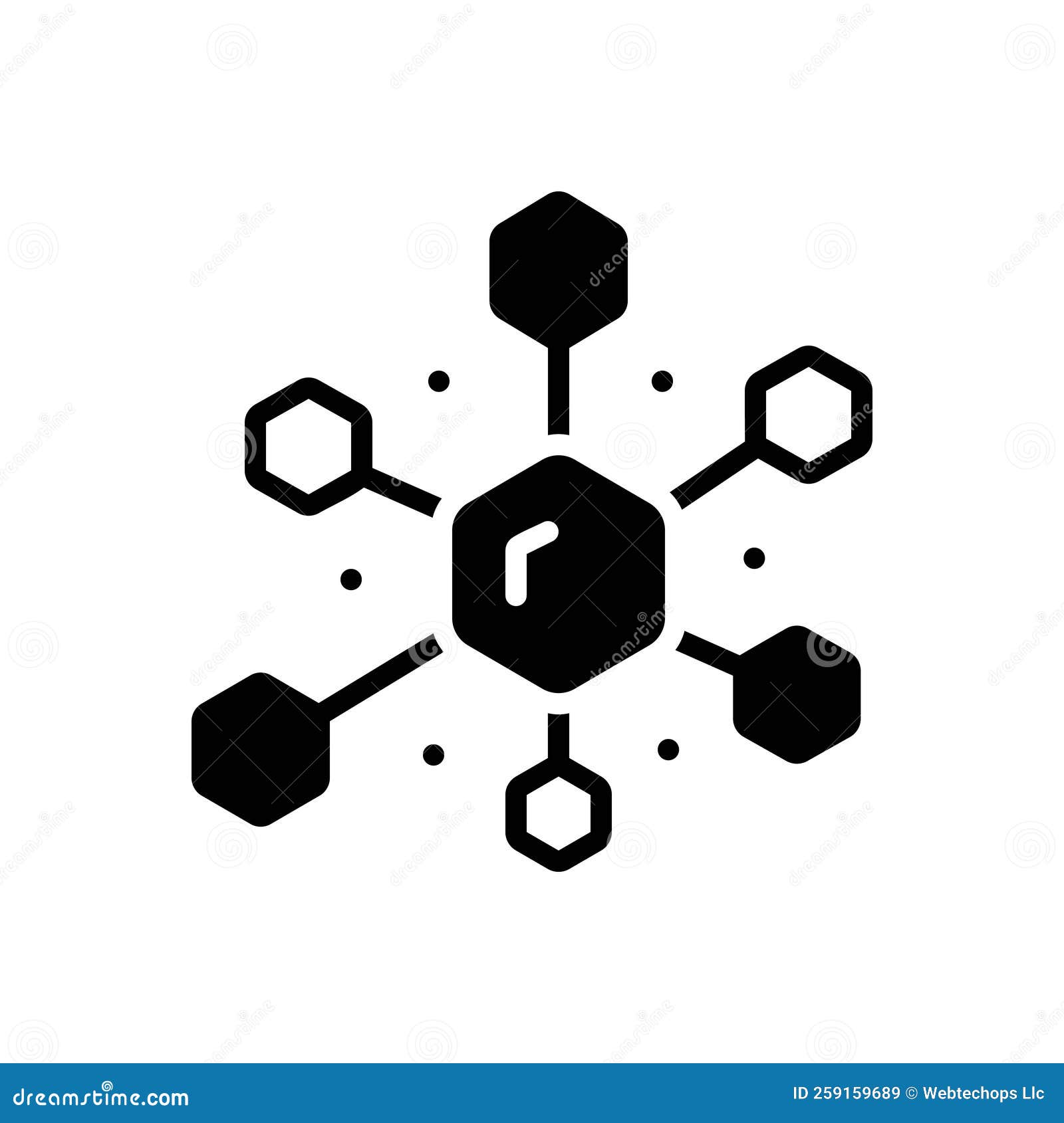 Black Solid Icon for Compounds, Combination and Admixture Stock Vector ...