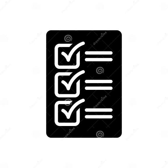 Black Solid Icon for Compulsory, Mandatory and Obligatory Stock Vector ...