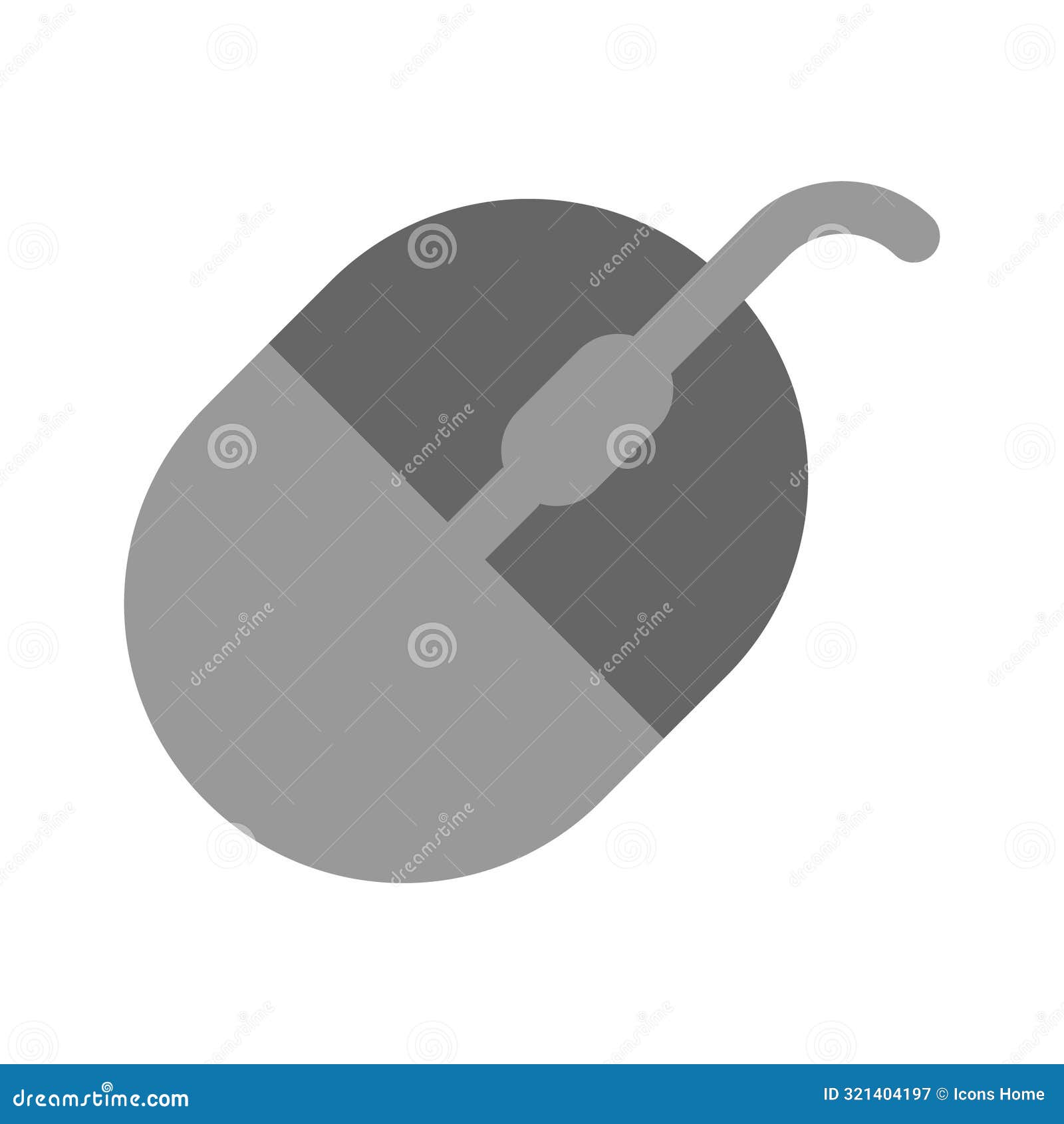 Icon of Computer Mouse, Editable Vector Stock Vector - Illustration of ...