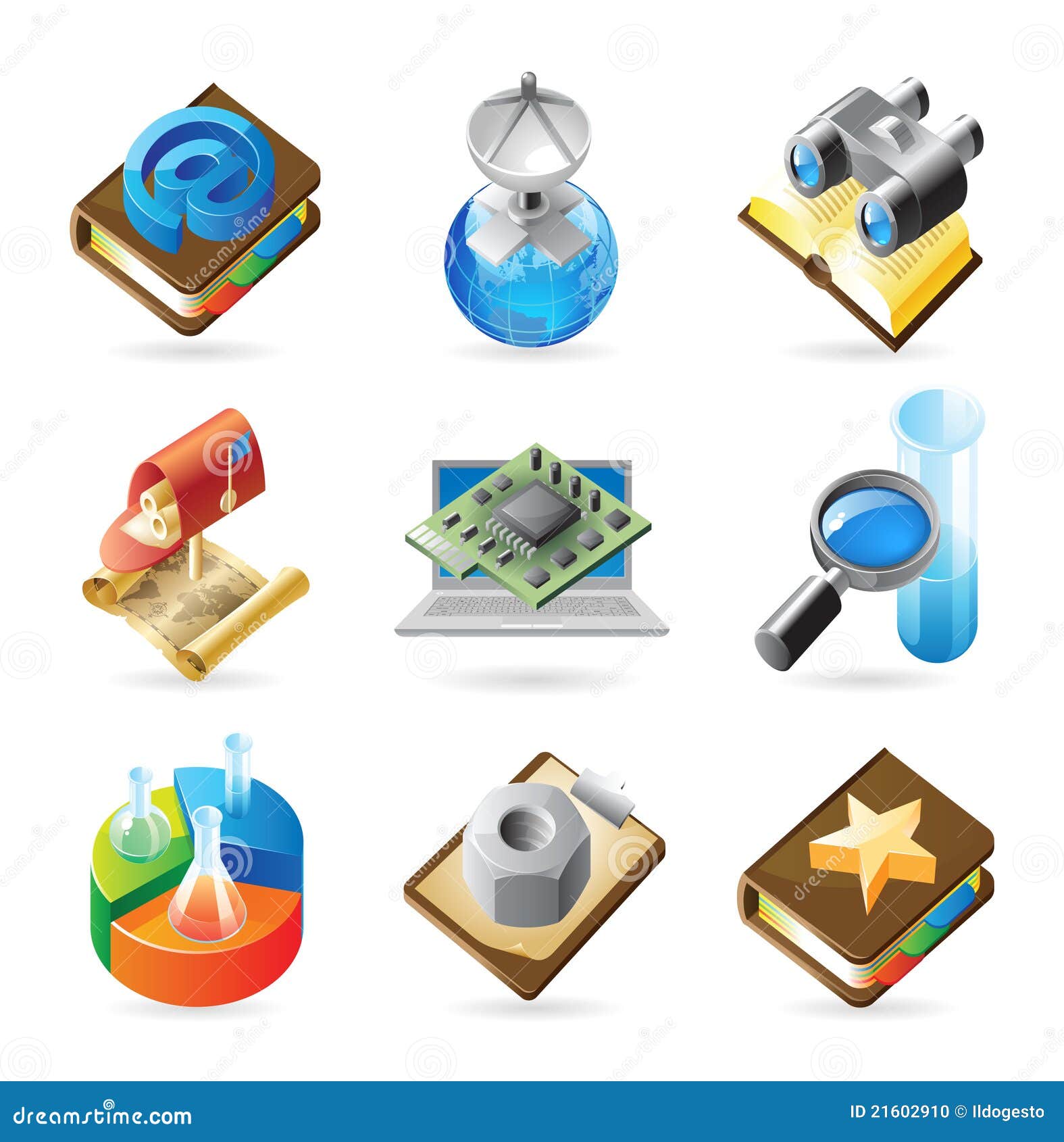 Icon Concepts for Technology Stock Vector - Illustration of concept ...