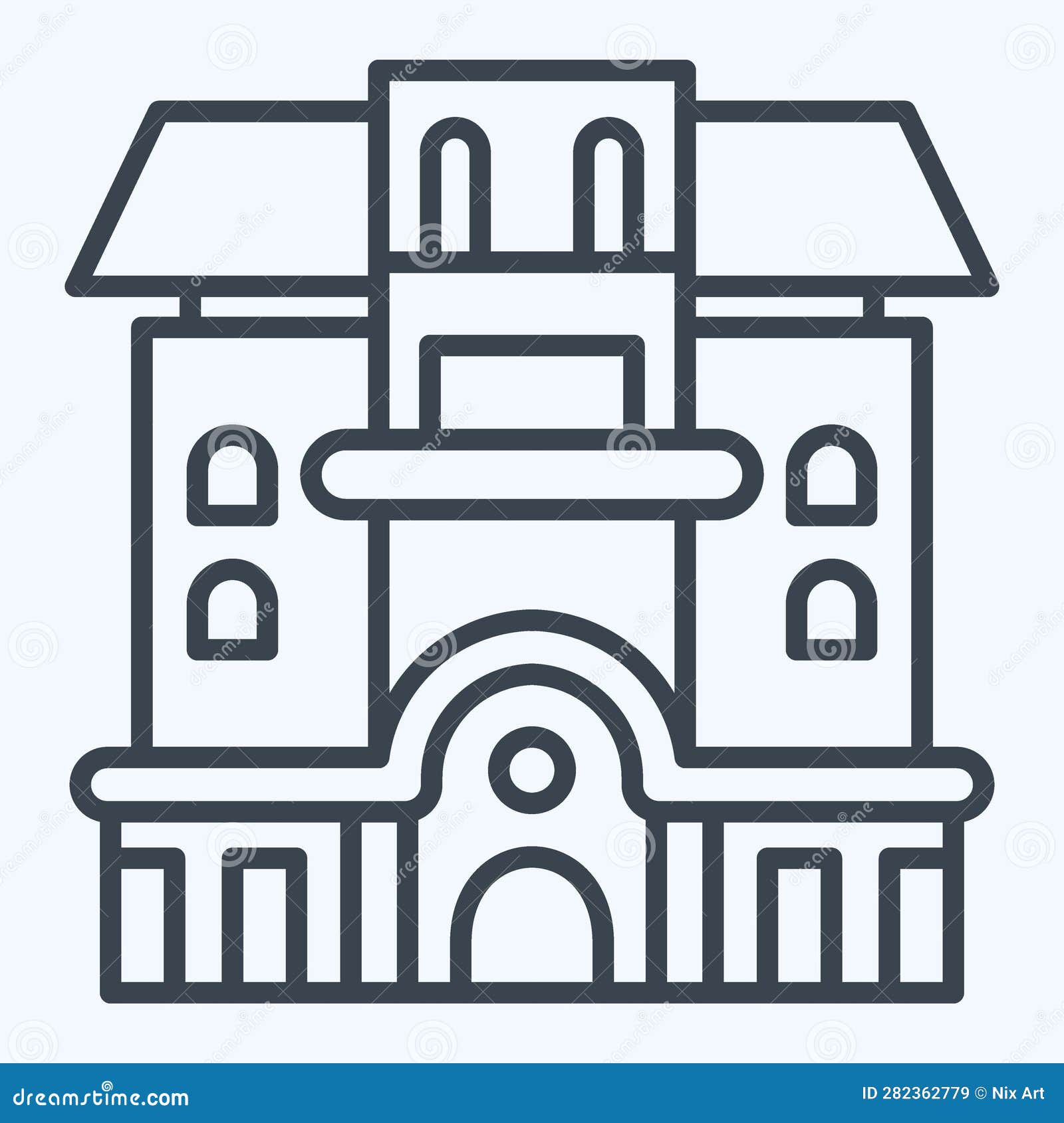 Icon Condominium. Related To Accommodations Symbol. Line Style. Simple ...