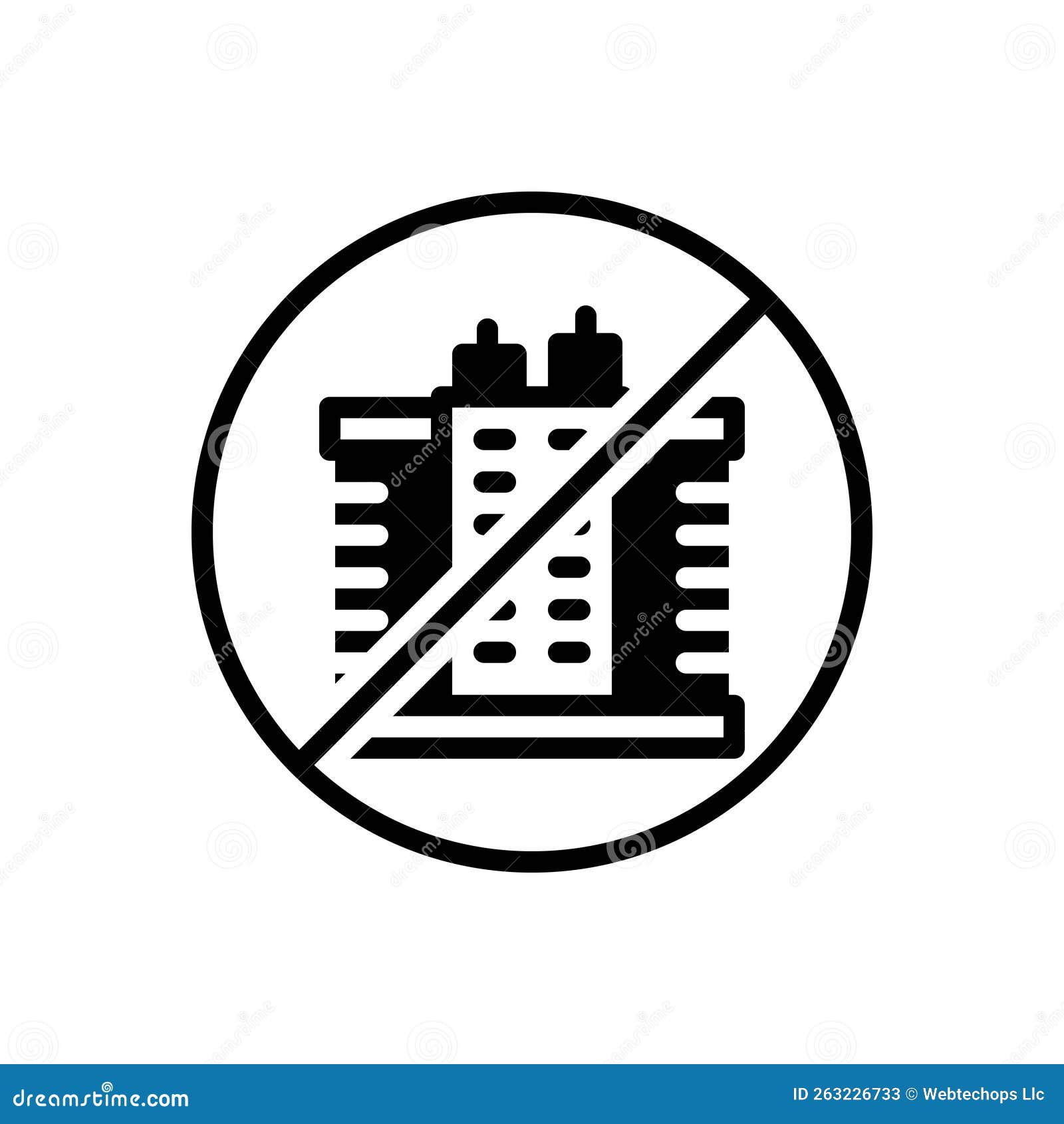 Black Solid Icon for Conservative, Traditionalist and Establishment ...